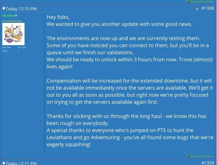 Finally an ETA | Scrolller