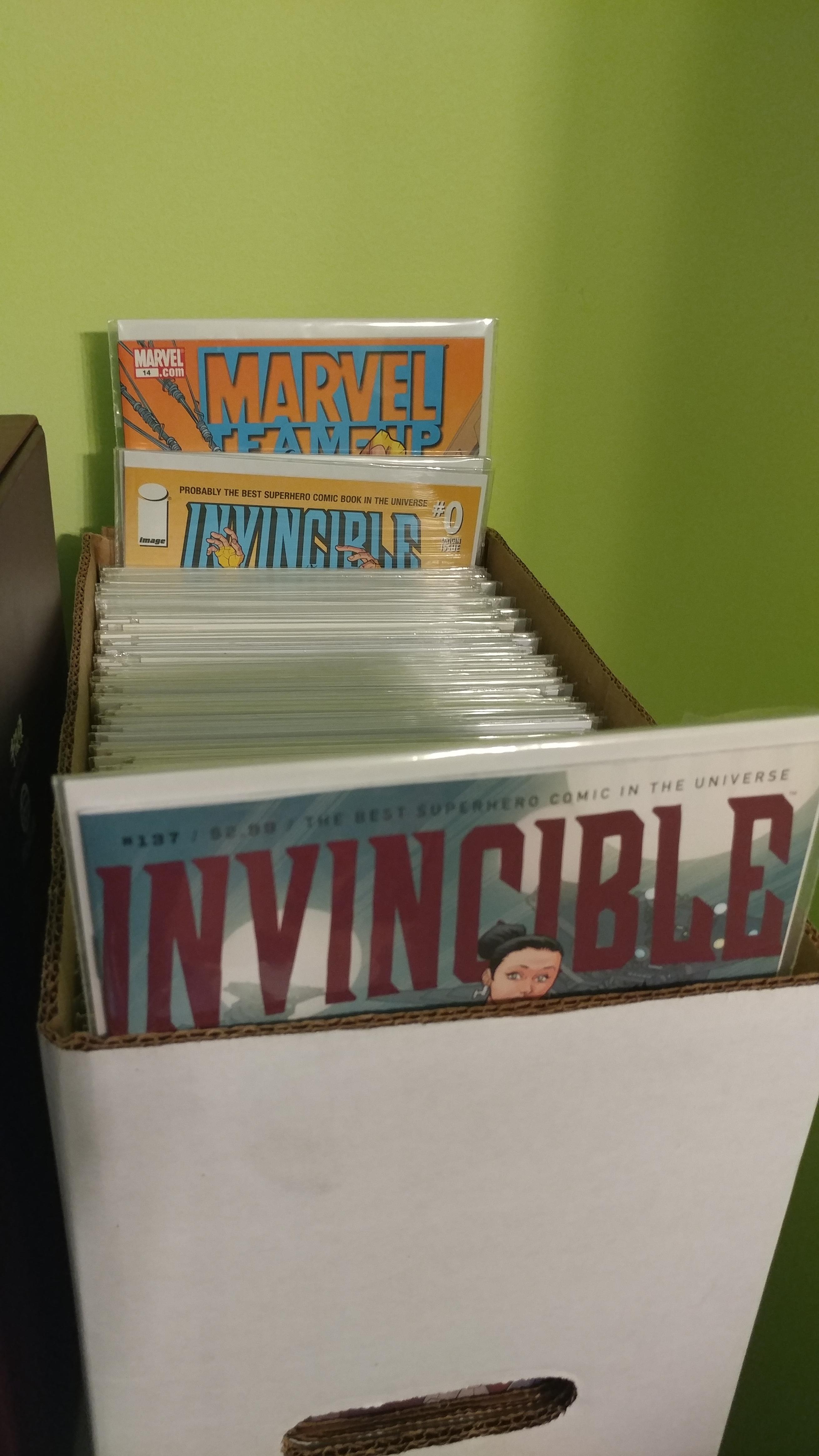 Finally caught up on collecting Invincible | Scrolller
