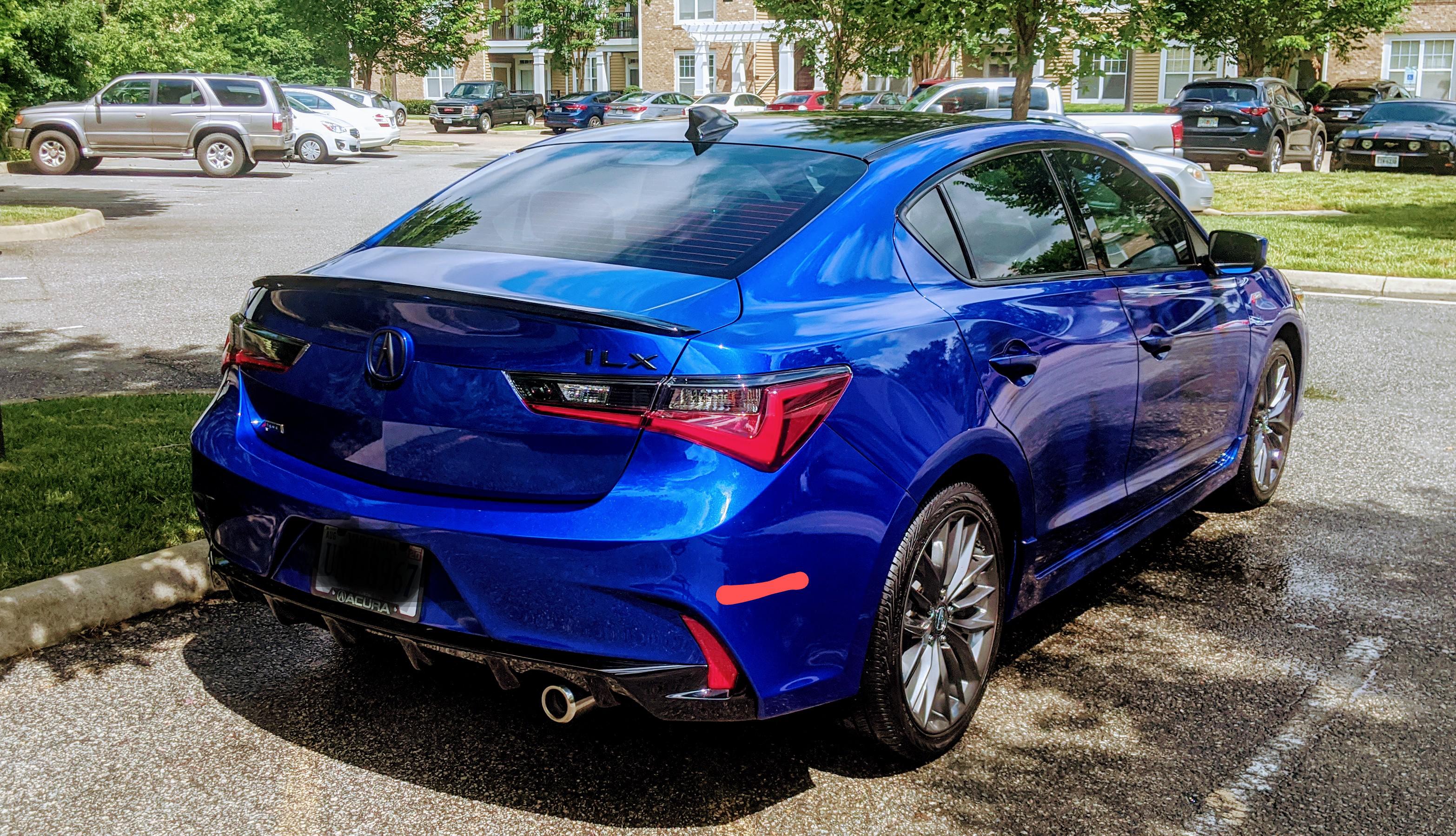 Finally, chrome delete windows trim, Plasti dip emblems and wrapped roof. | Scrolller