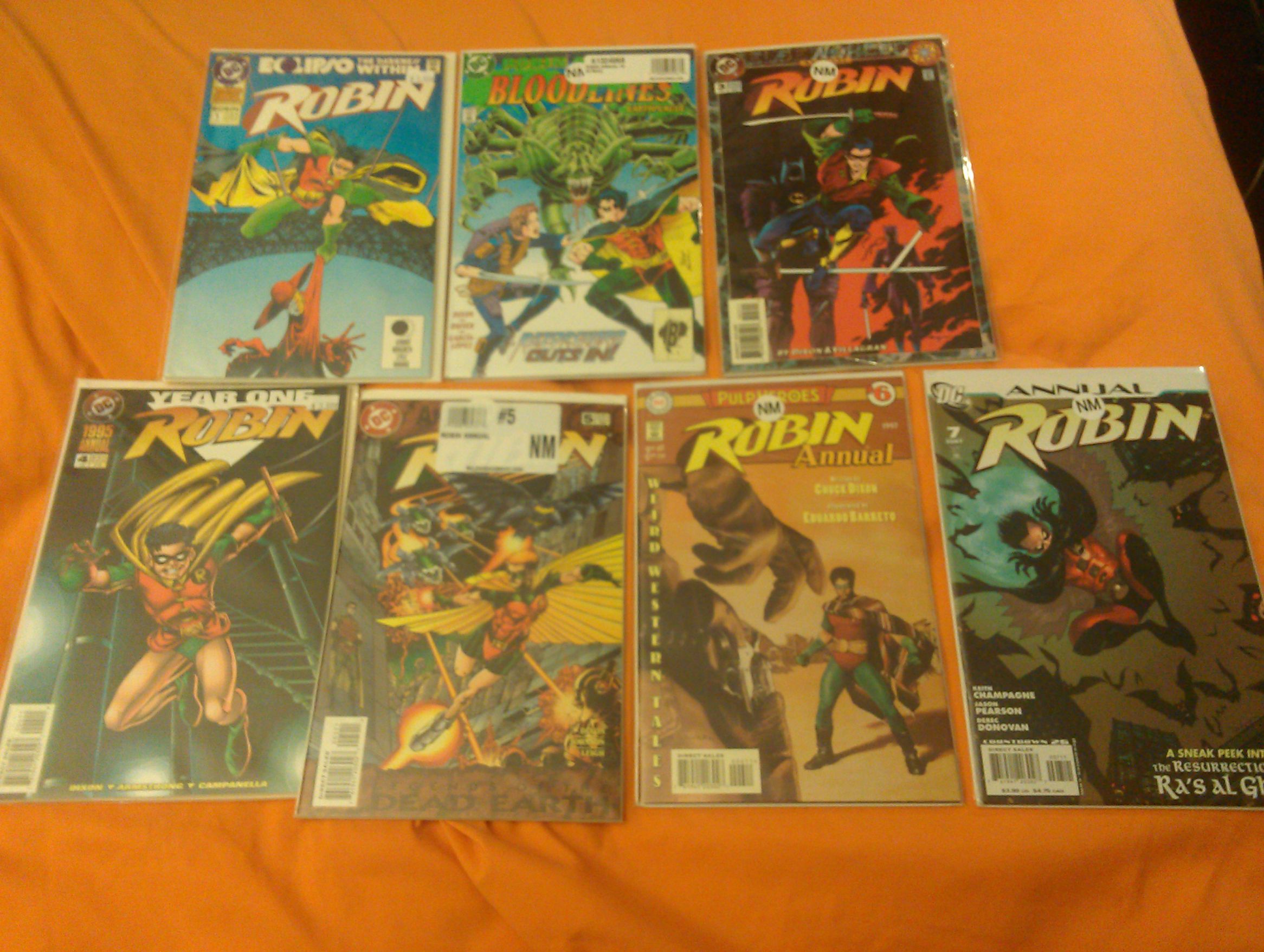 Finally collected all 7 Robin Annuals | Scrolller