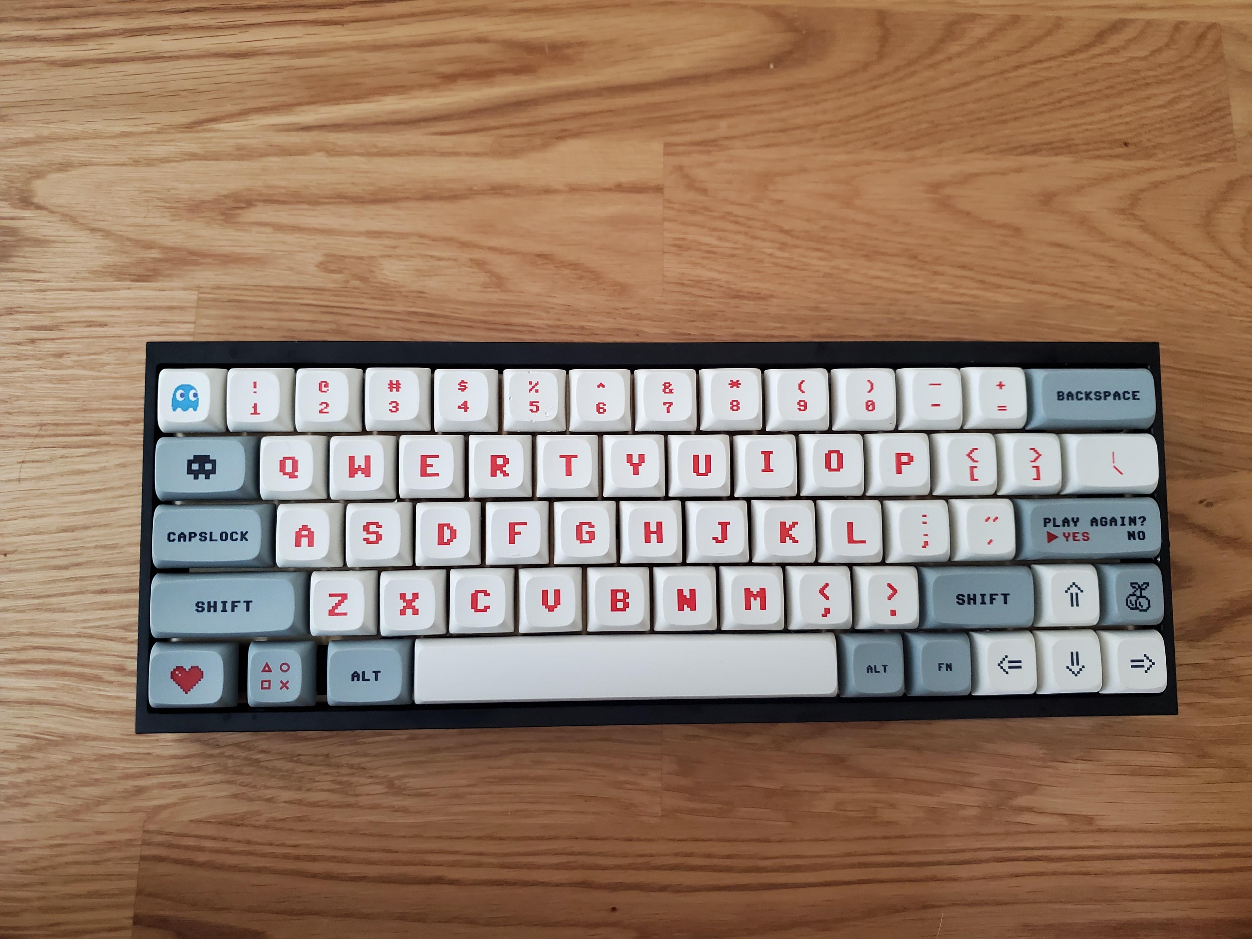 Finally finished my first ever custom mechanical keyboard | Scrolller