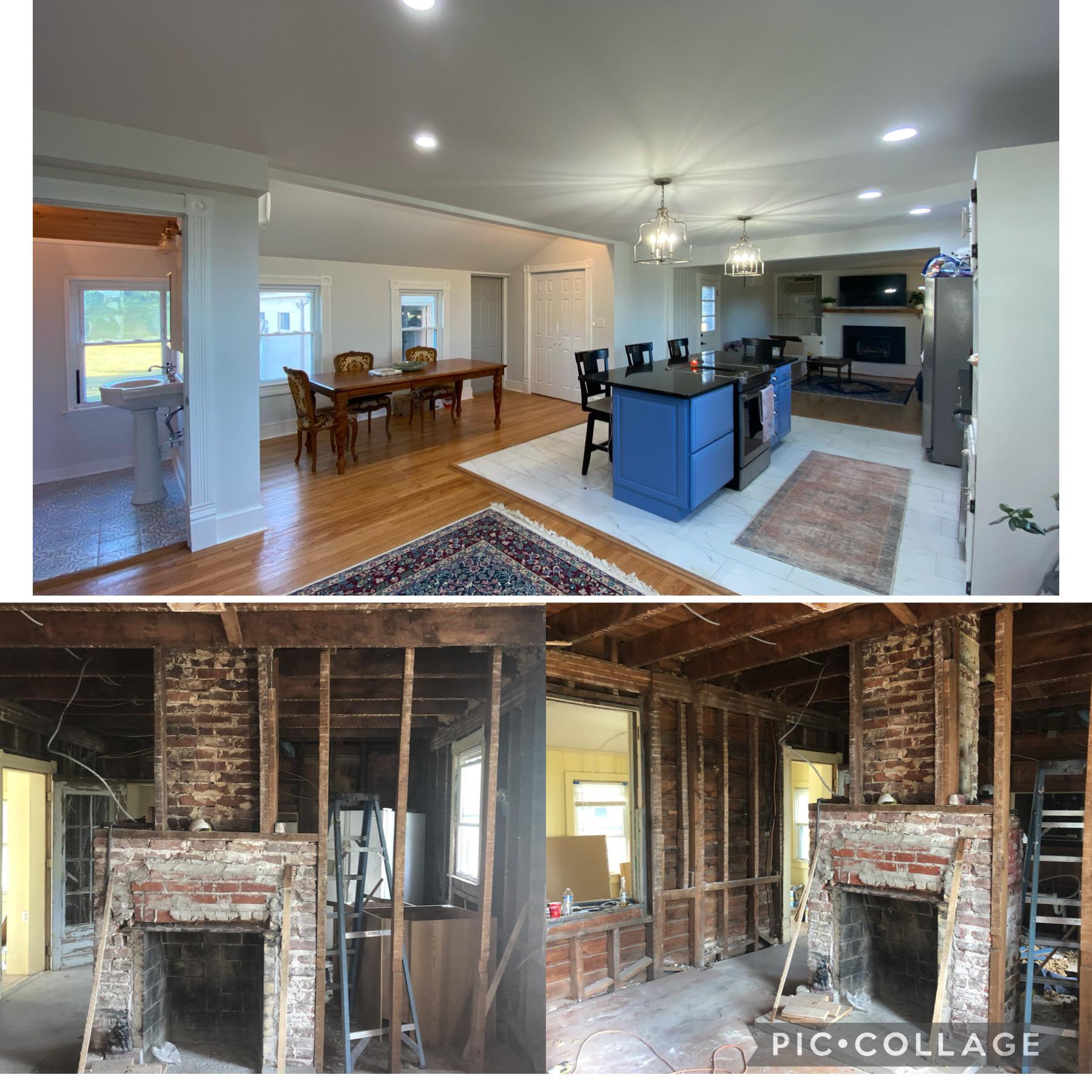 Finally finished our complete renovation of our 1890 colonial home | Scrolller