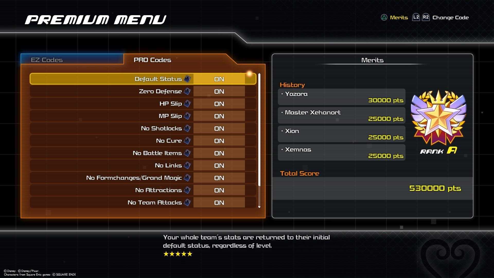 Finally got max Pro Code merit points on crit level 1! | Scrolller