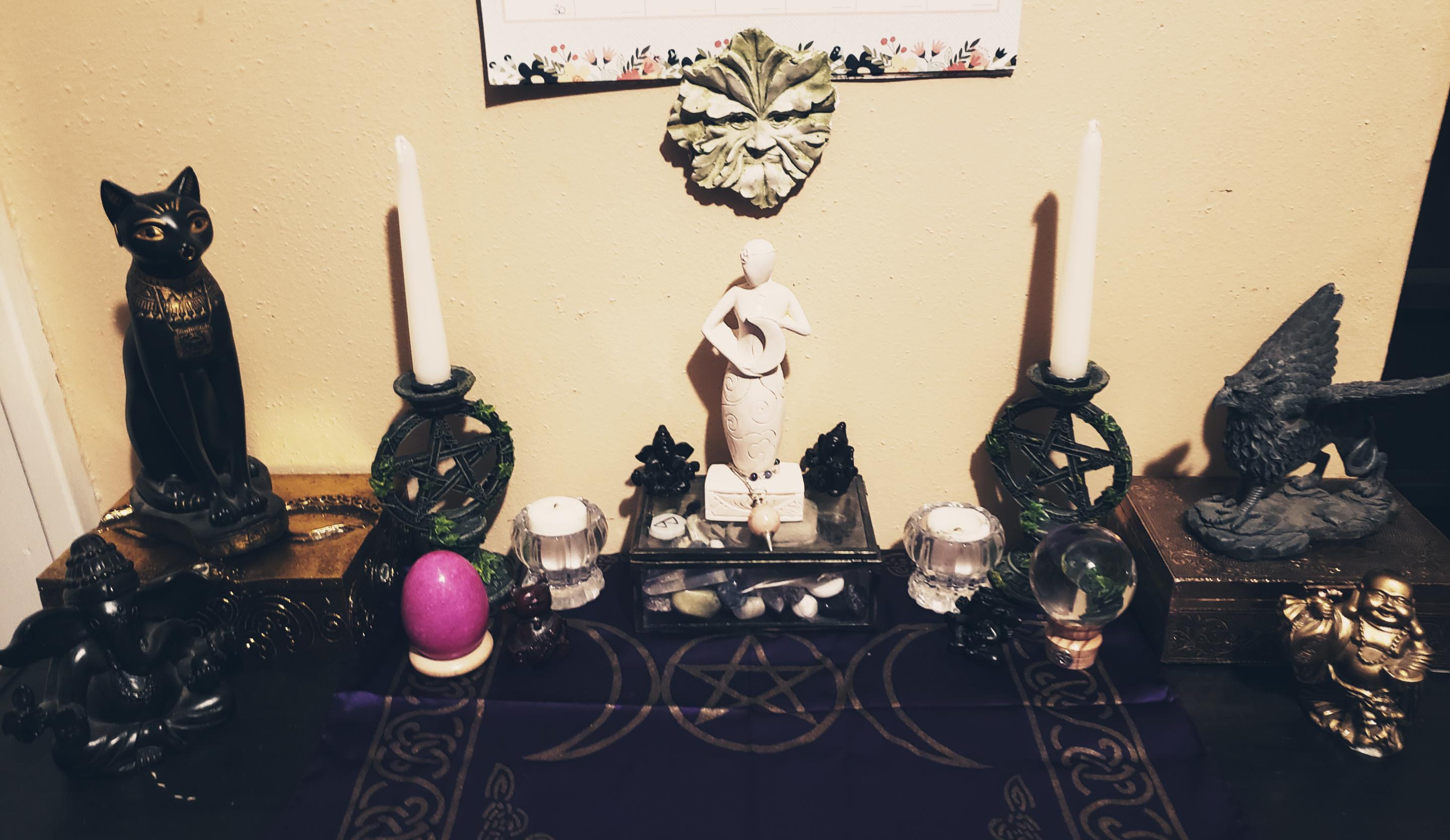 Finally got my altar up ️ | Scrolller