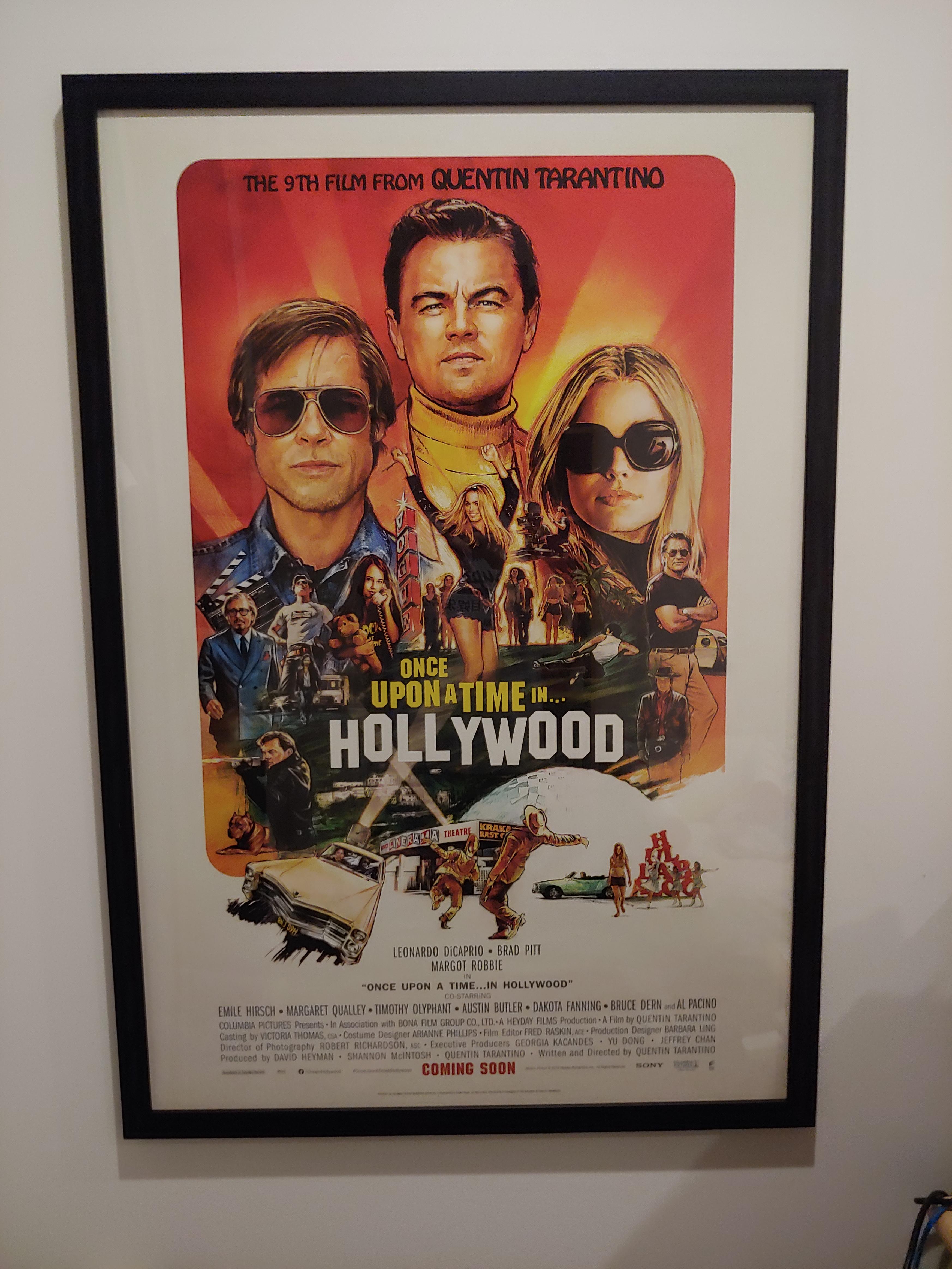 Finally got my one sheet cinema used poster framed | Scrolller