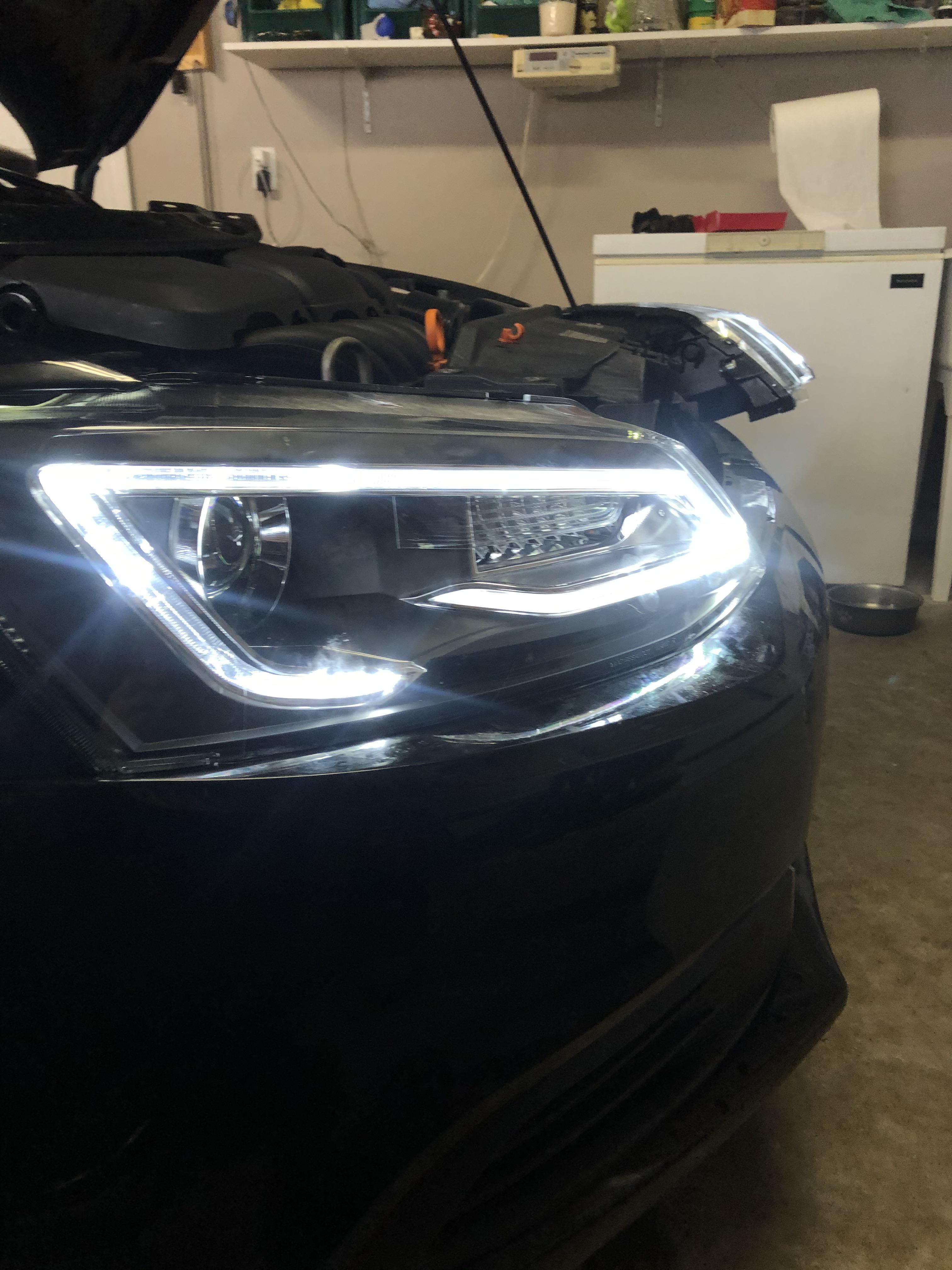 Finally got my vland headlights installed! Love the sequential | Scrolller