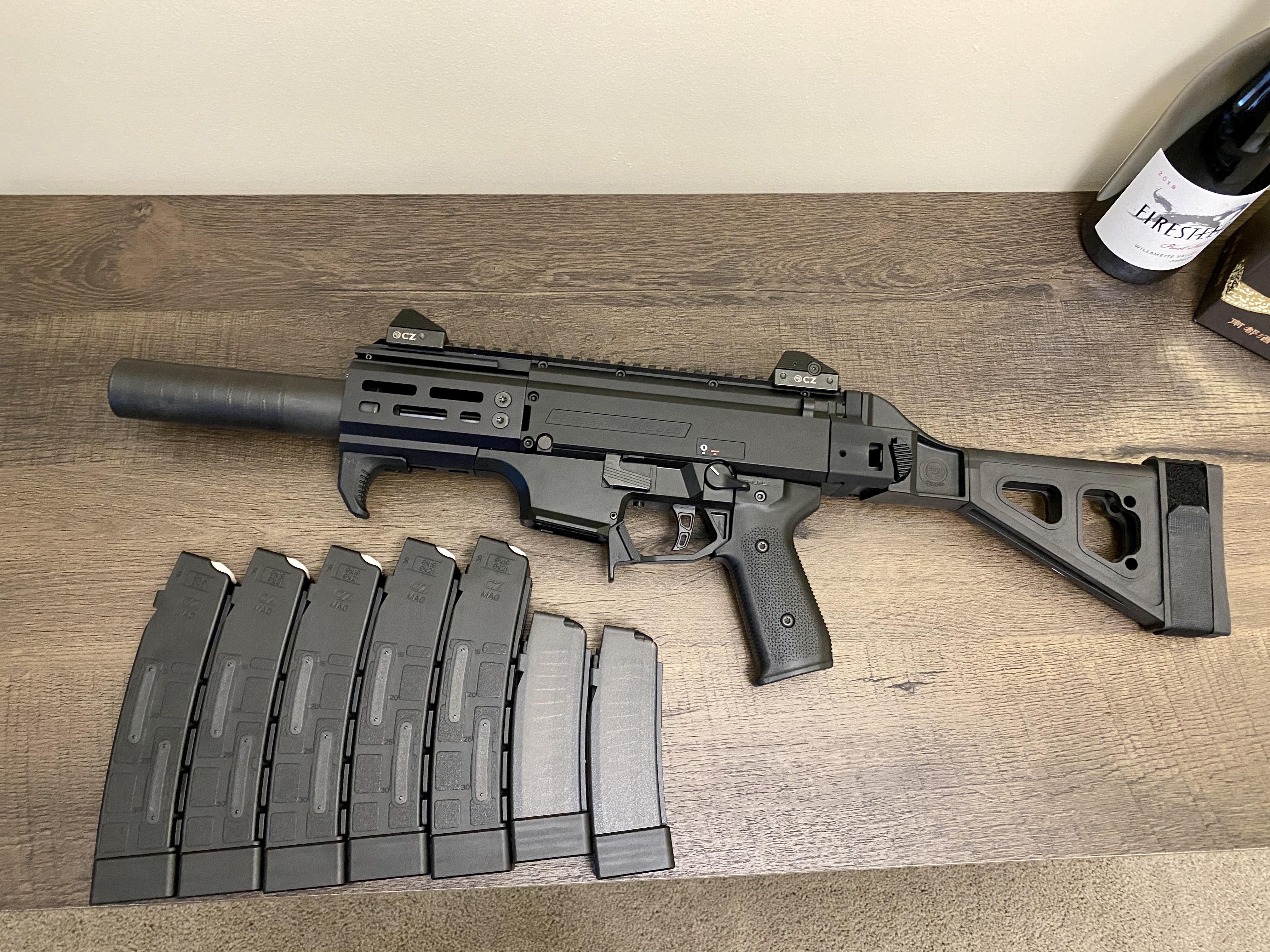 Finally got the Micro K LE Edition, running a 45k for now, I have the Sabre by AB Suppressors in ...