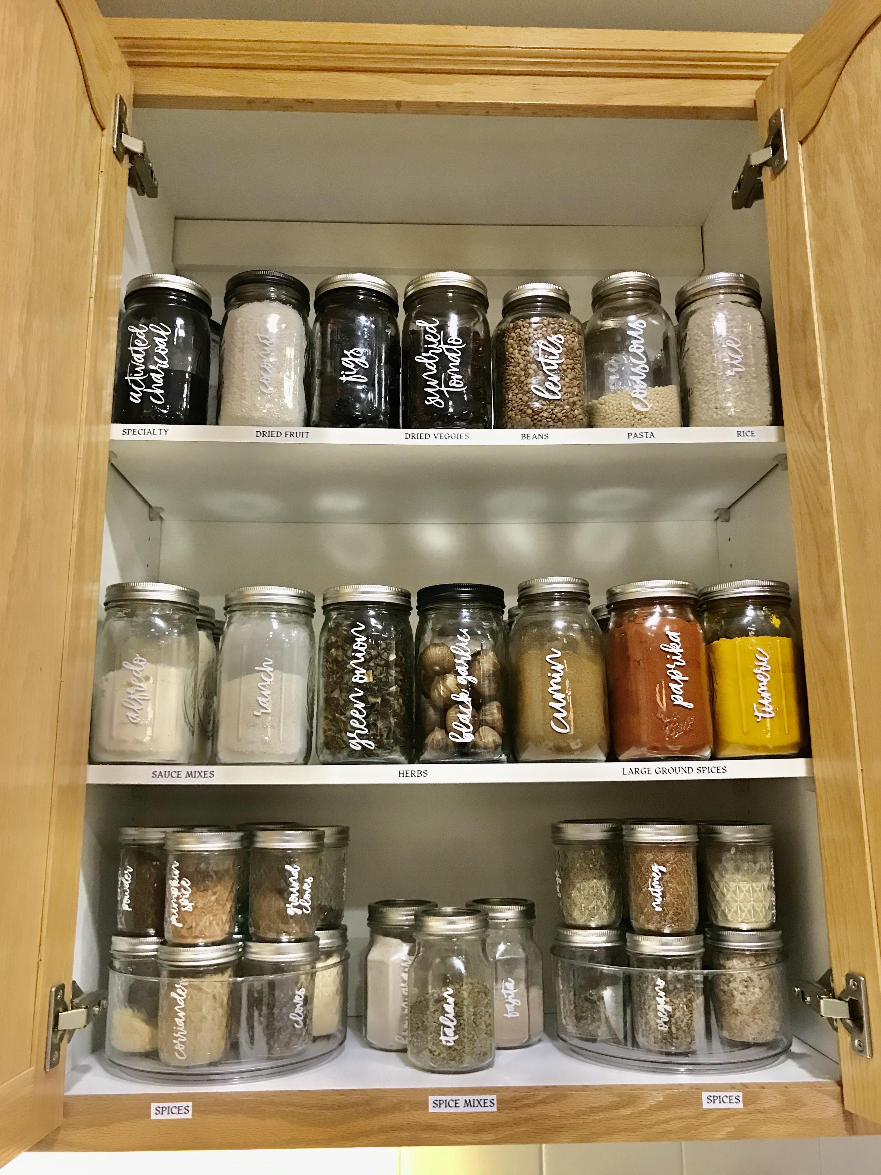 Finally have the spice cabinet of my dreams | Scrolller
