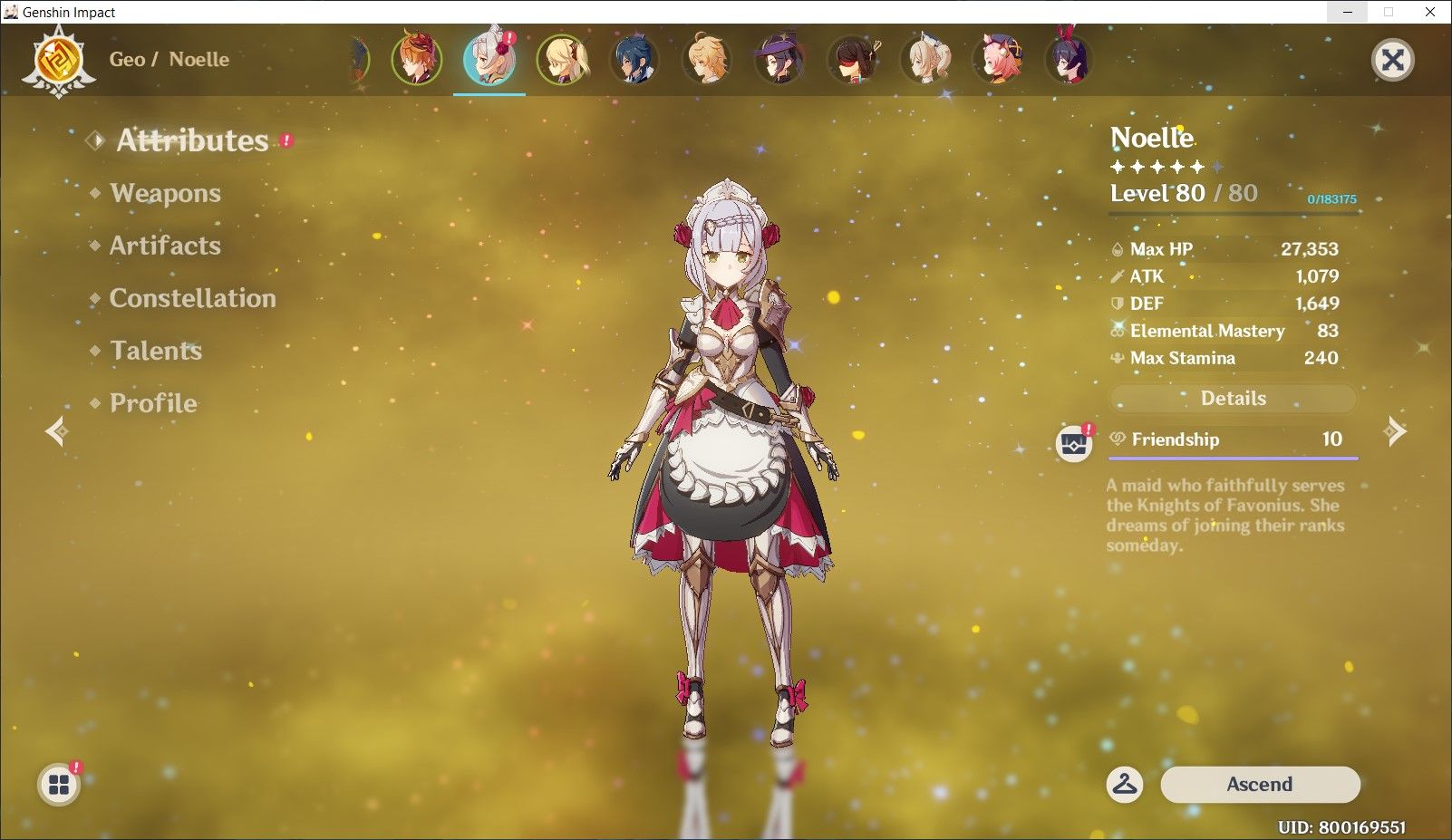 Finally hit friendship 10 on Noelle | Scrolller