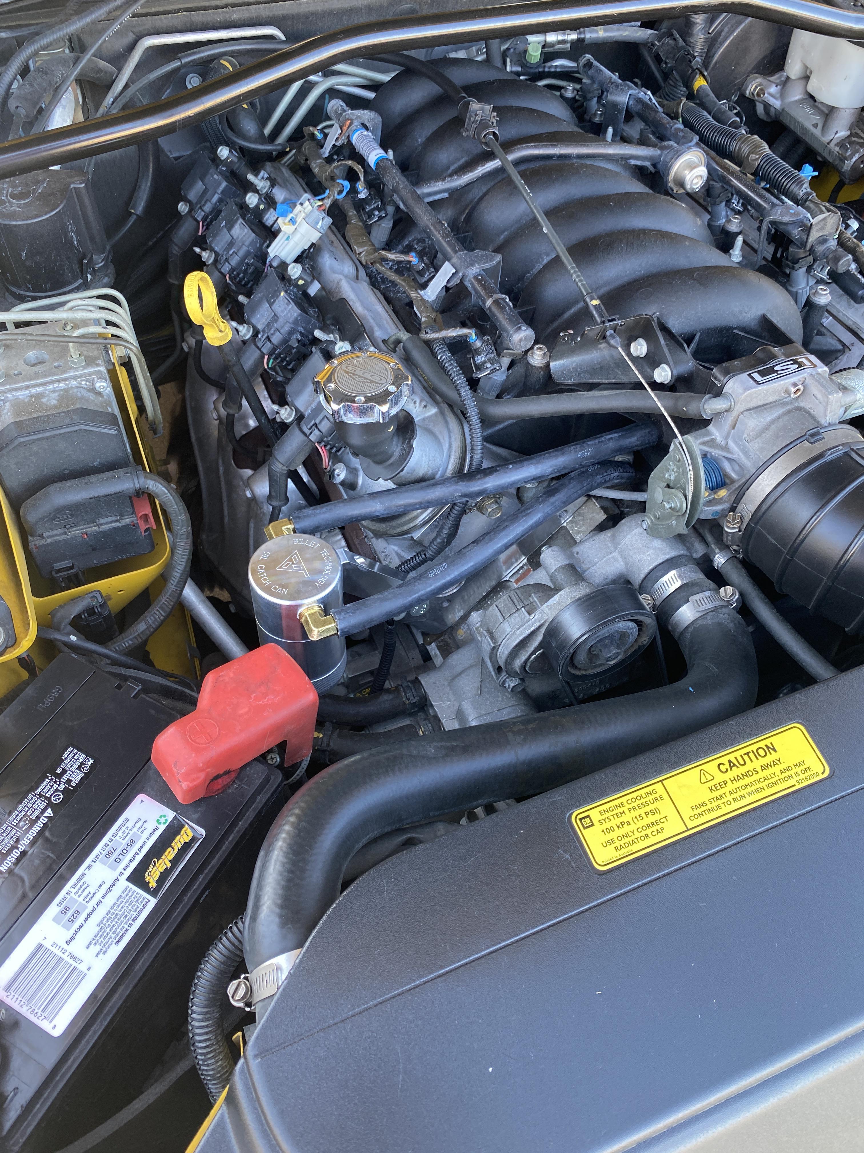 Finally installed my catch can. | Scrolller