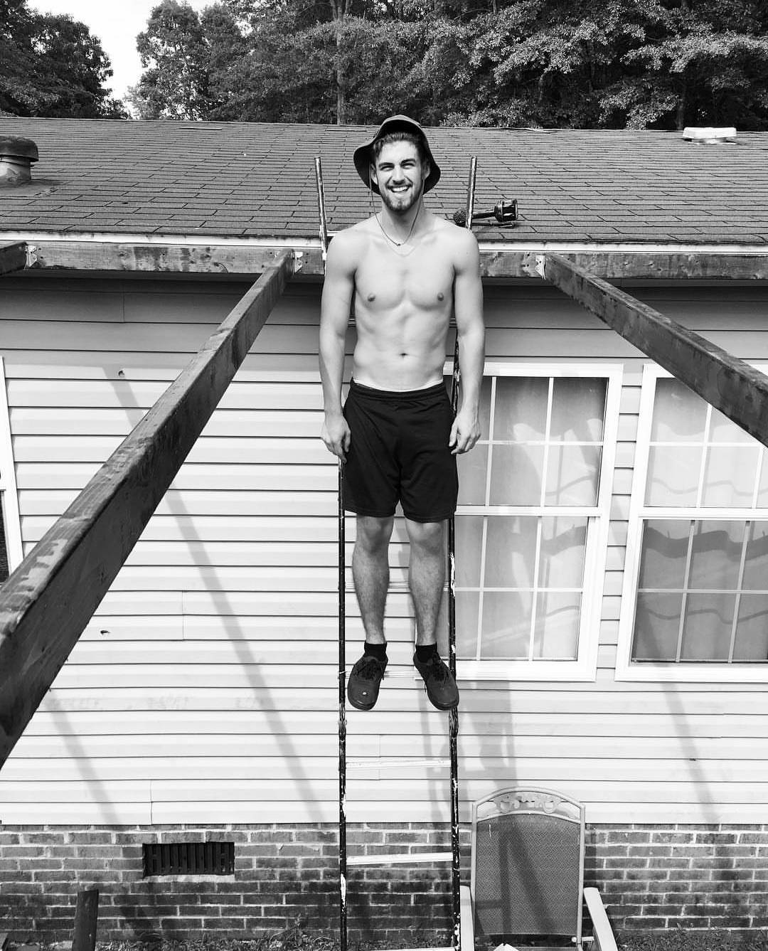 Finally, it's warm enough to be shirtless outside | Scrolller