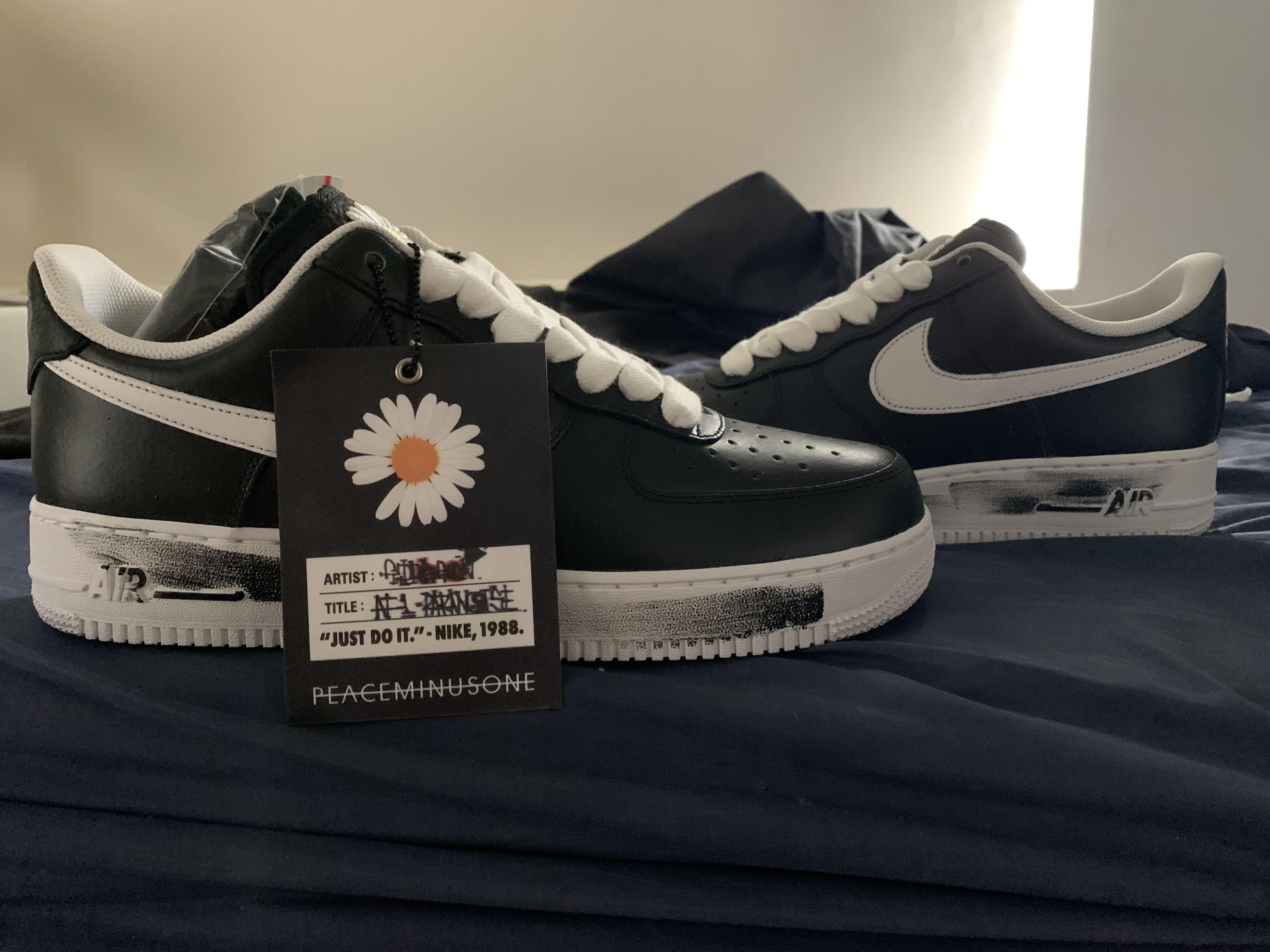 Finally my Nike Air Force 1 “PARANOISE” has arrived can’t wait to wear it ️🖤 ️🖤 | Scrolller