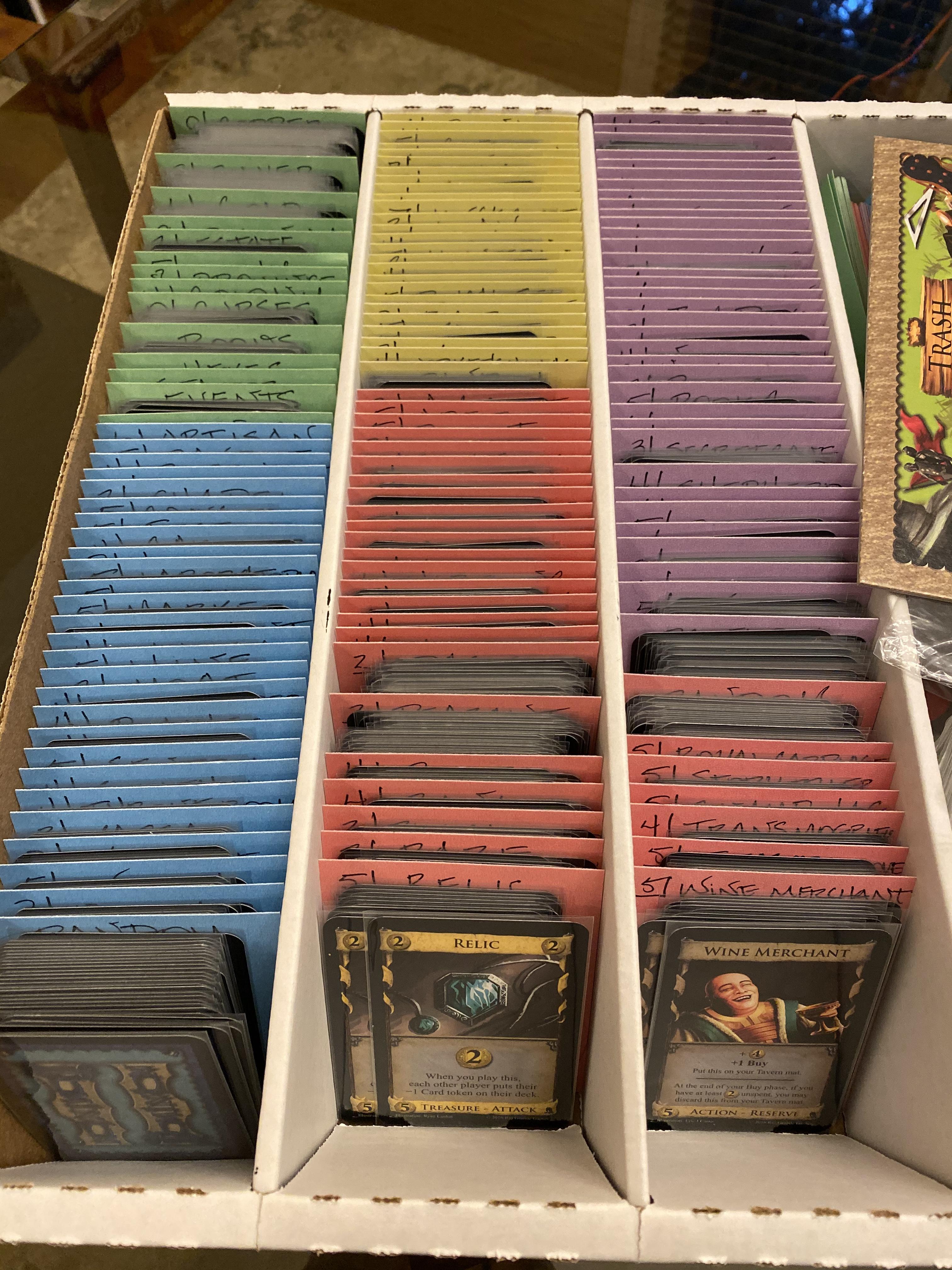 Finally organized Dominion Base and Expansions! | Scrolller