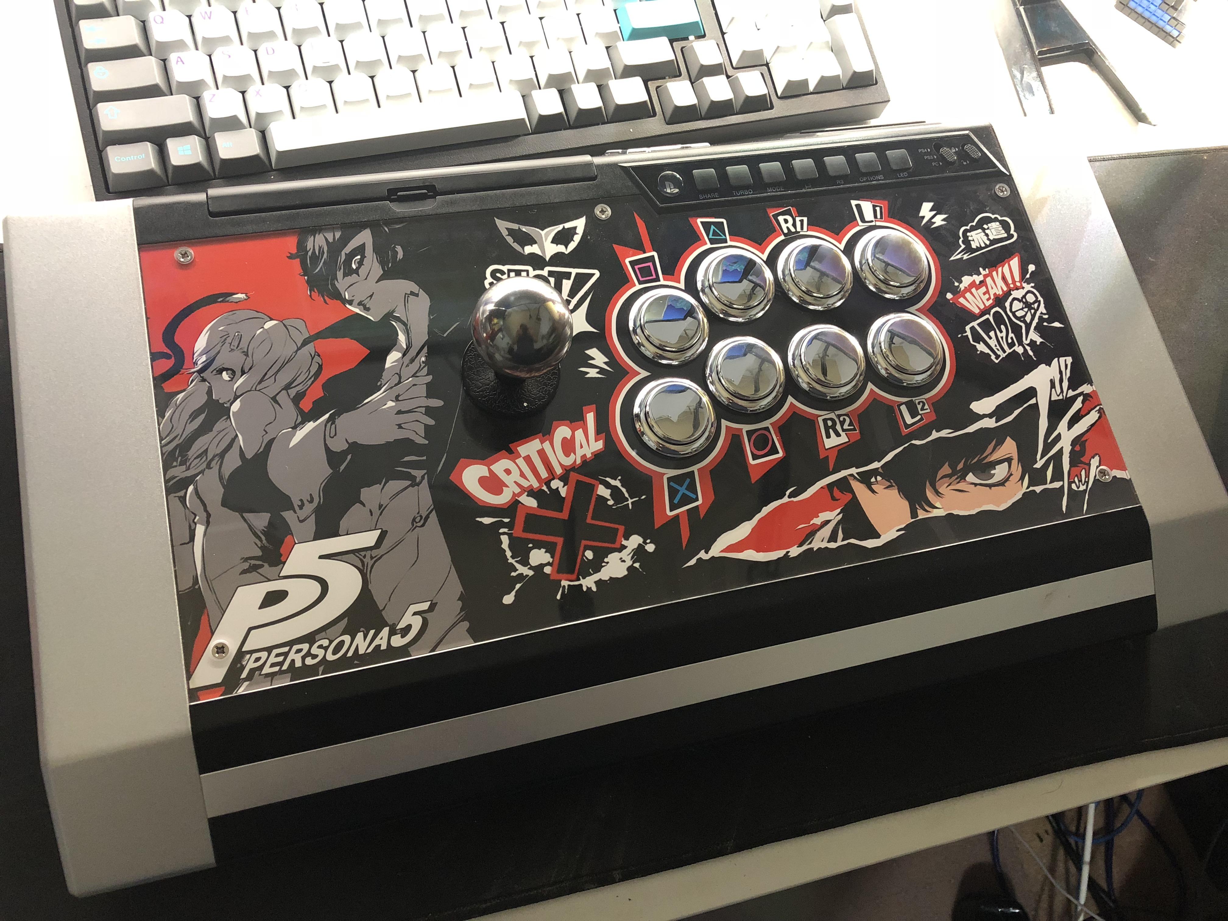 Finally put on the new artwork and swapped out the buttons. I think it turned out great. | Scrolller