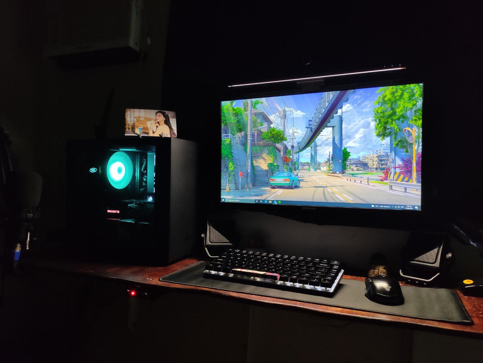 Finally transferred my setup from the studio to my room so I can jump straight to working from ...