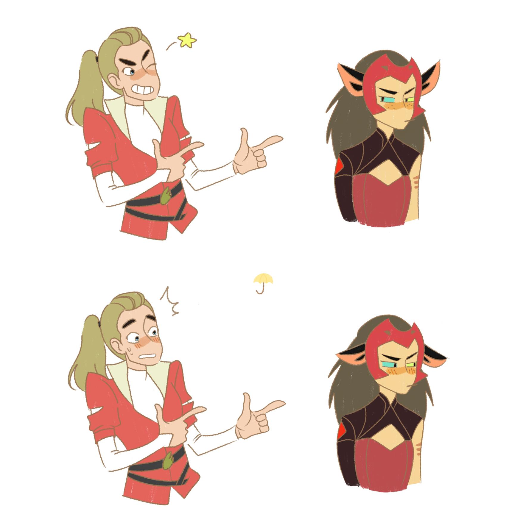 *finger guns* | Scrolller