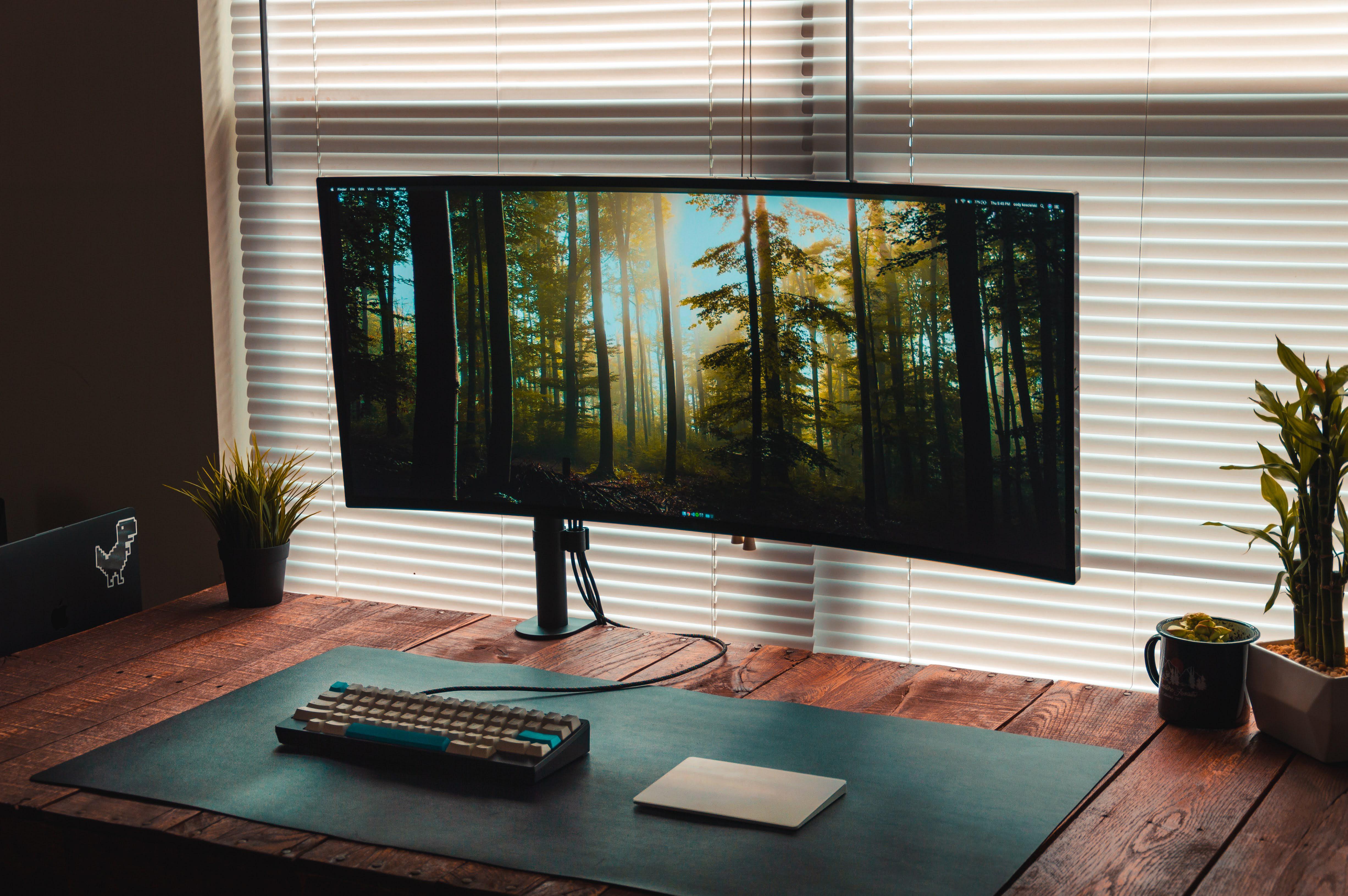 Finished building my custom desktop for my Mac setup. | Scrolller