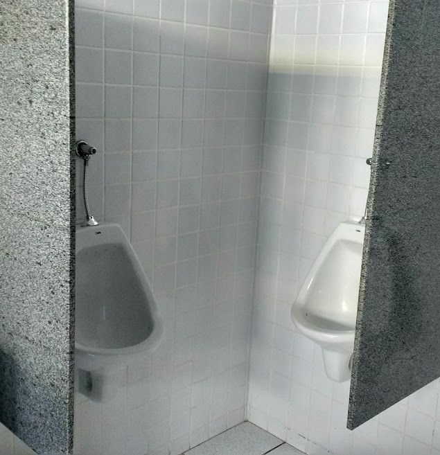 Finished installing the urinals, boss! | Scrolller