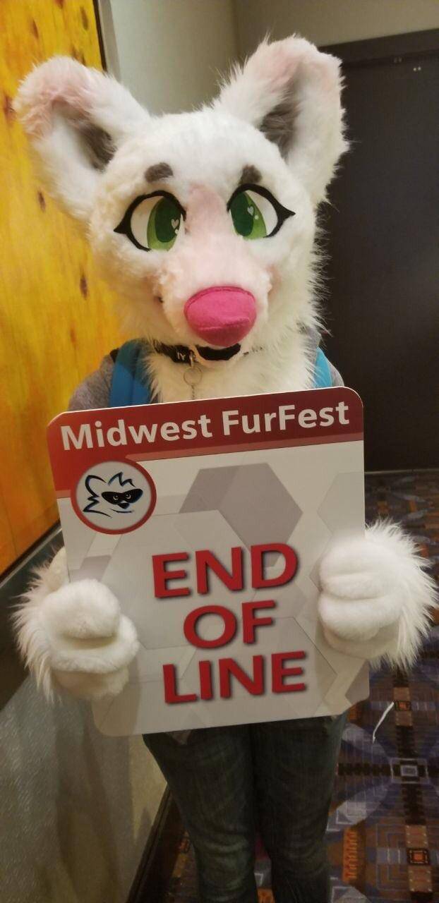 Finished my first fursuit head, meet Vixie Valentine! | Scrolller