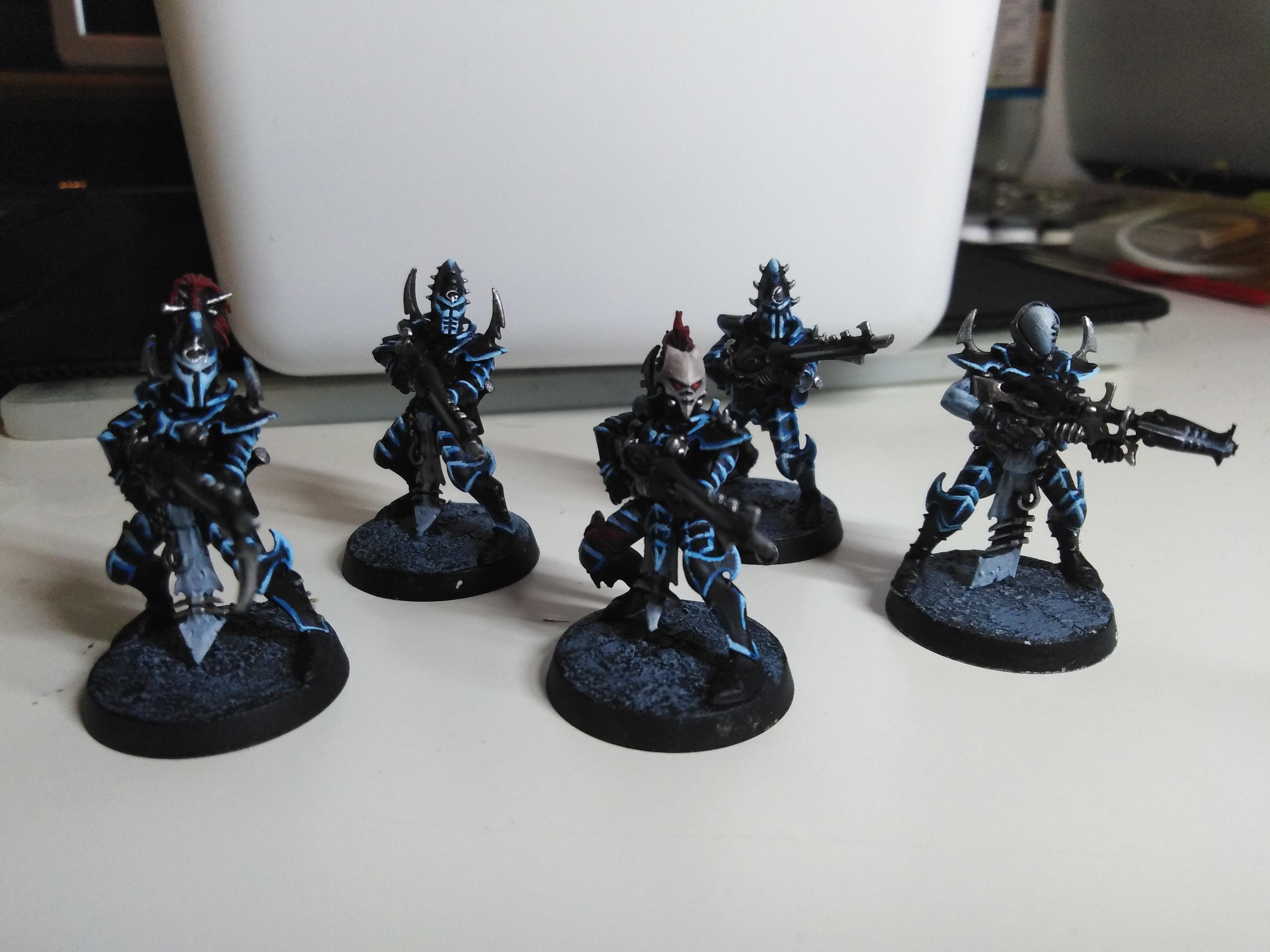 Finished my first kabalite unit. | Scrolller