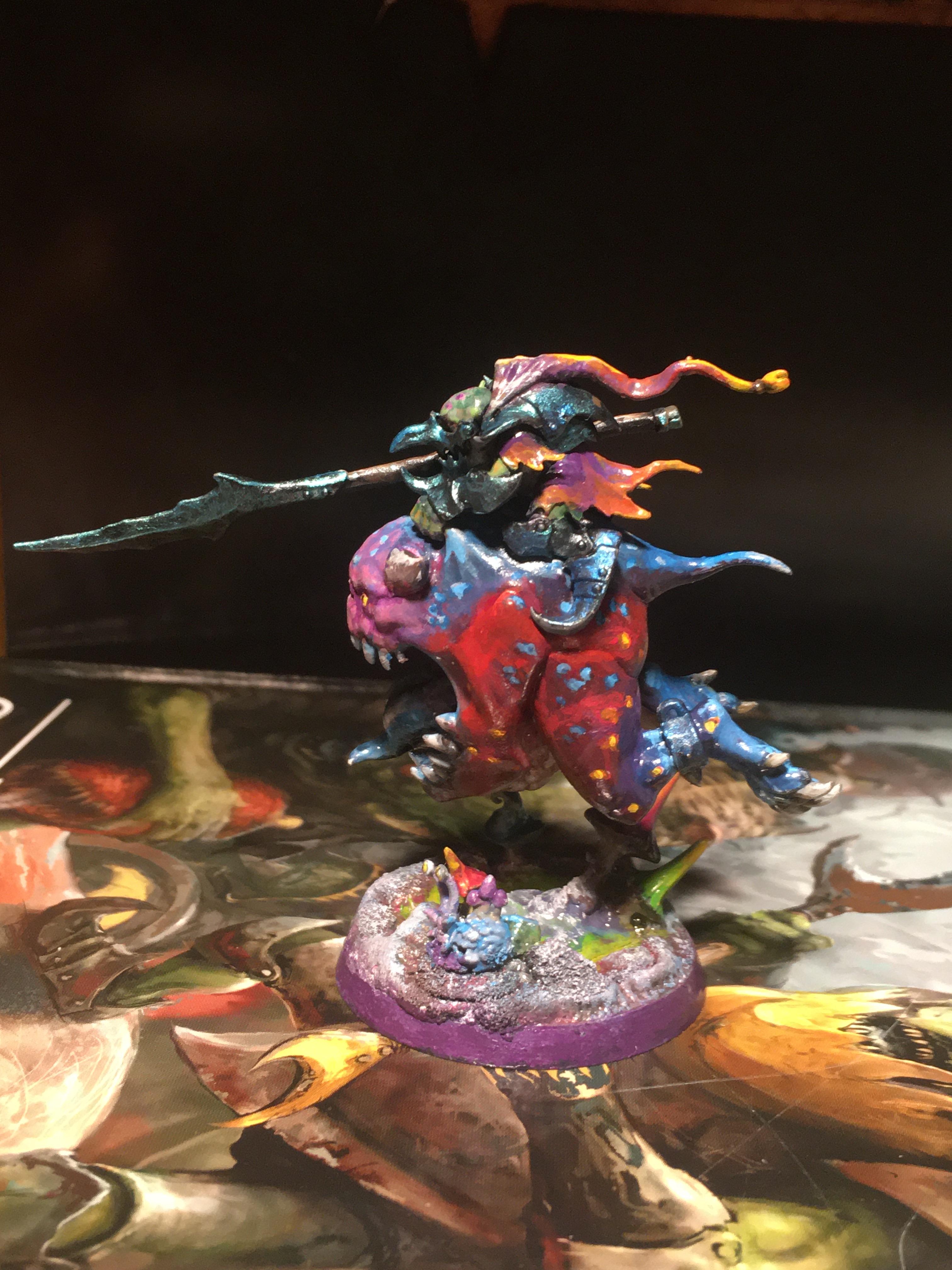 Finished my Loonboss on Squig, happy with the results | Scrolller
