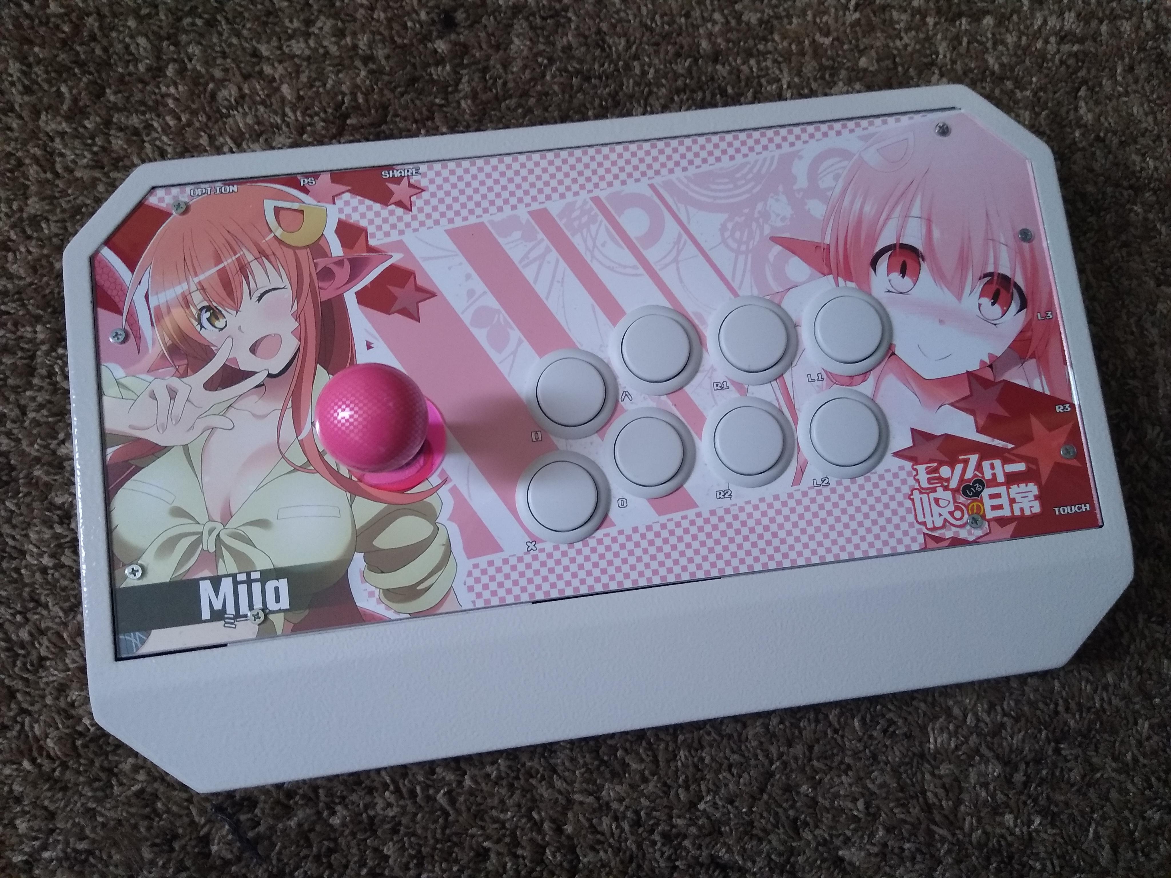 Finished my new fightstick build! Gotta represent the best girl. | Scrolller