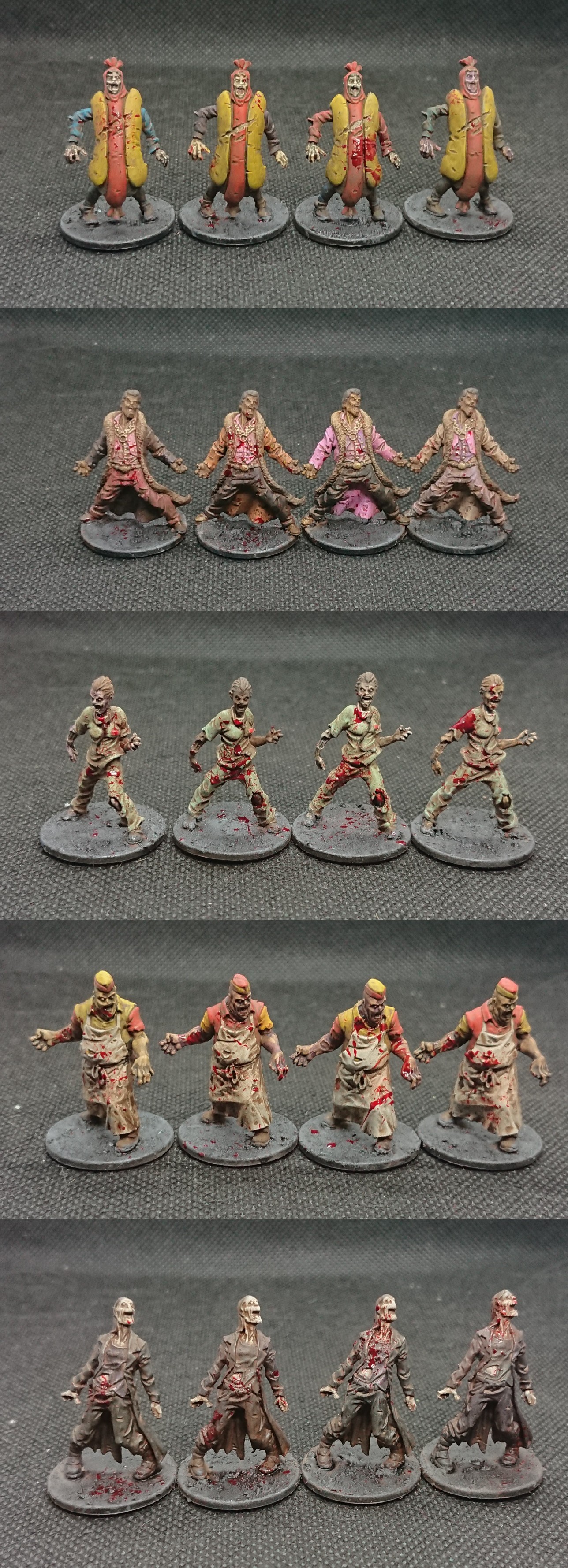 Finished up one of the VIP packs. I'm in love with the hotdog zombies! | Scrolller