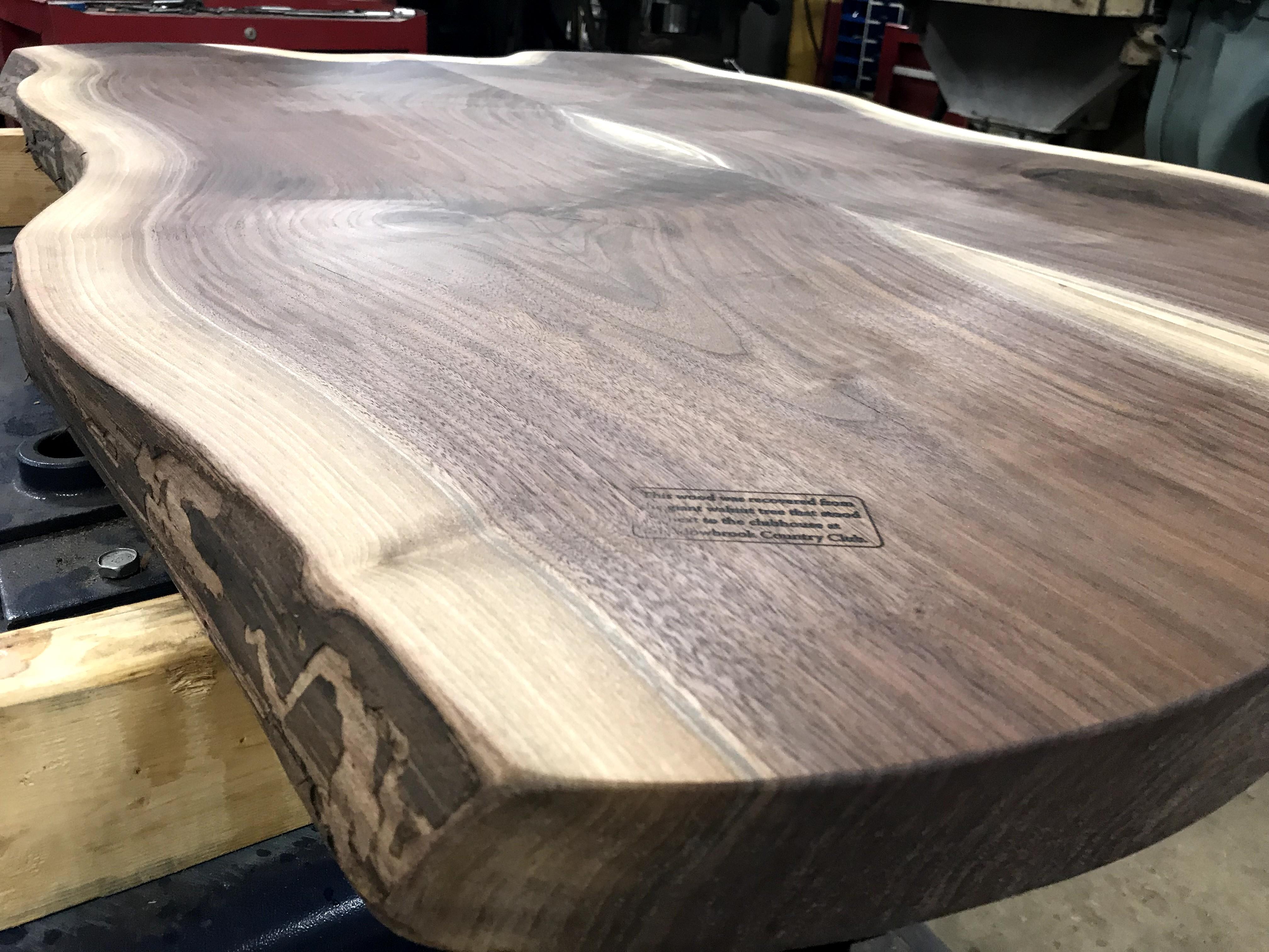Finished Walnut Table for local bar. Hi proples got a question anybody doing email marketing for ...
