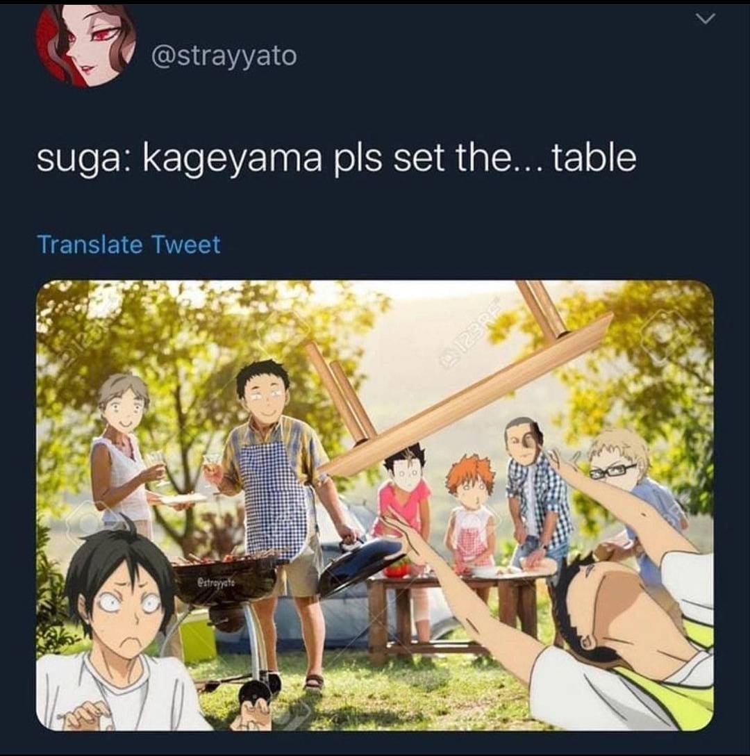 Fir the Haikyuu fans | Scrolller