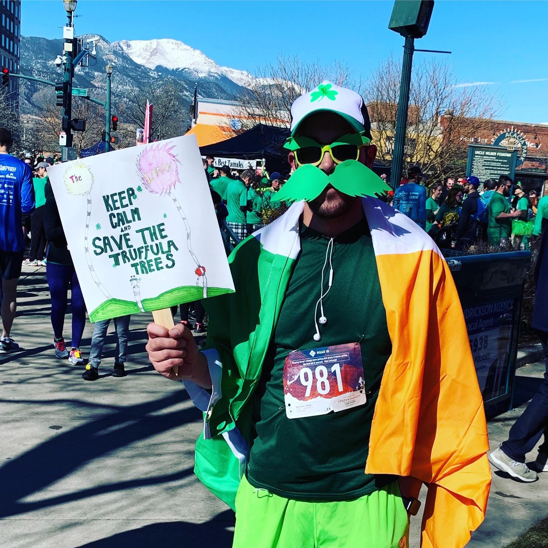 First 5K in 3 years. First time as The Lorax. | Scrolller
