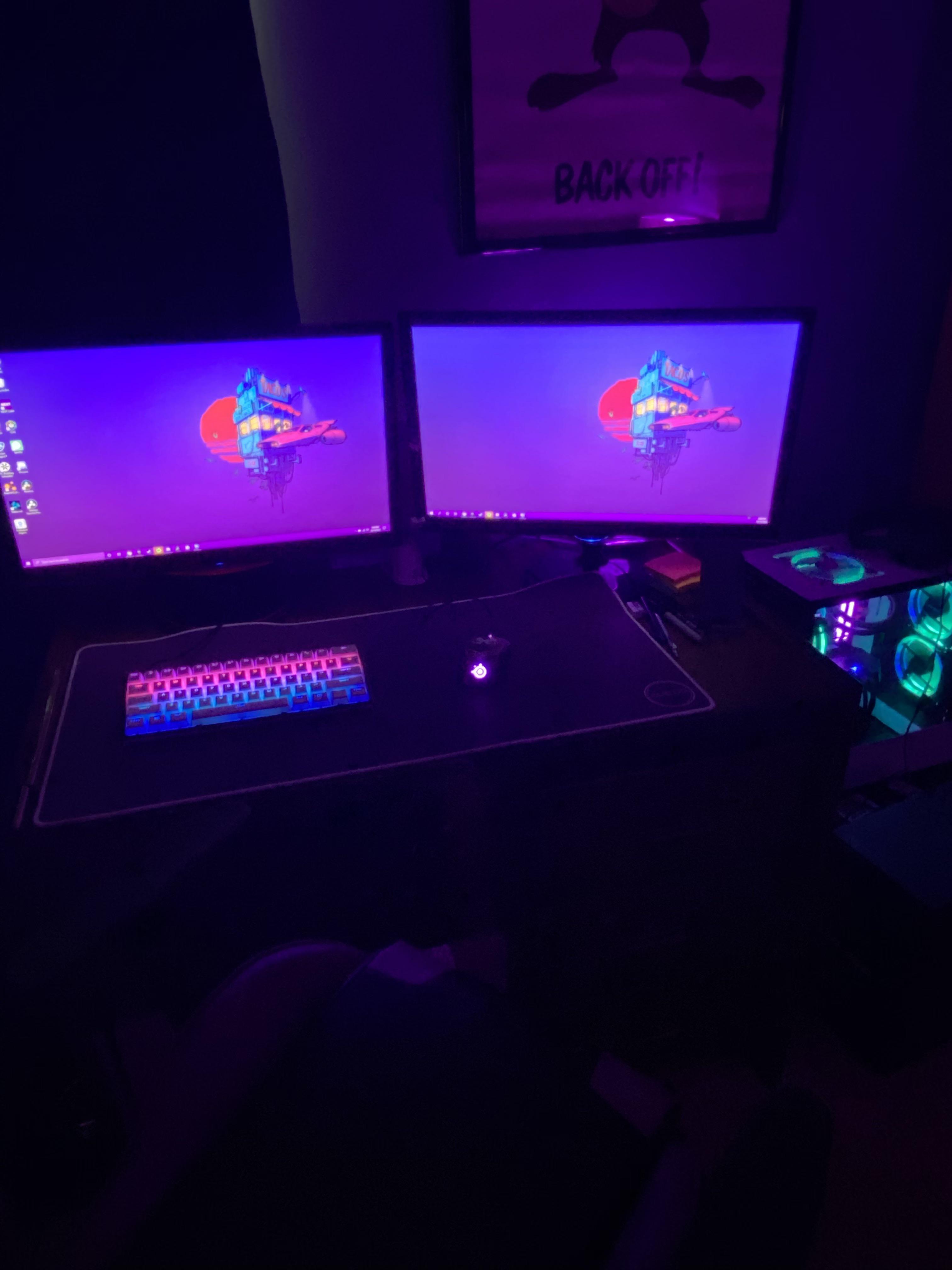 First actual setup! Started from an Xbox and sitting on the ground | Scrolller