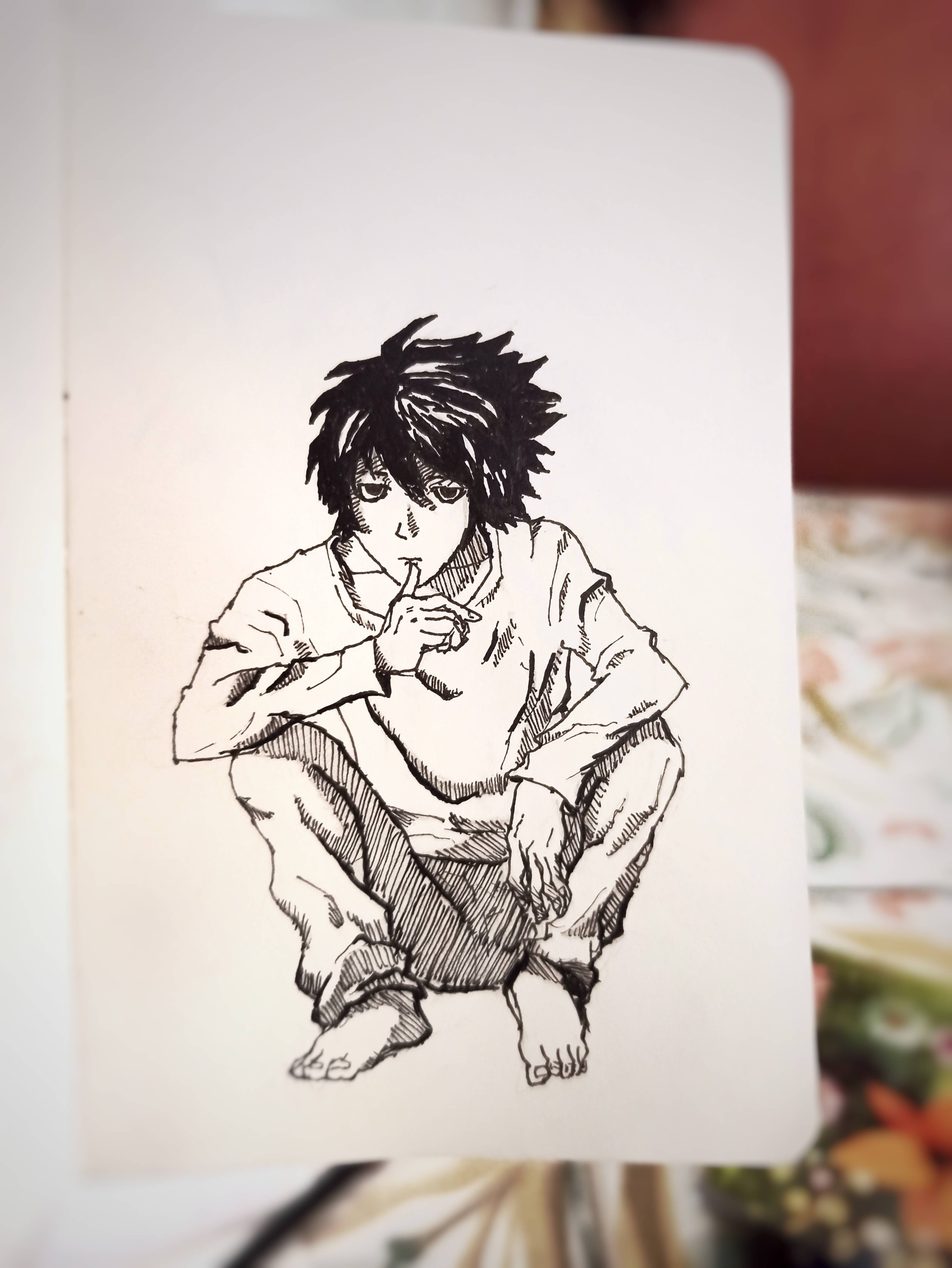 First attempt at drawing L! | Scrolller