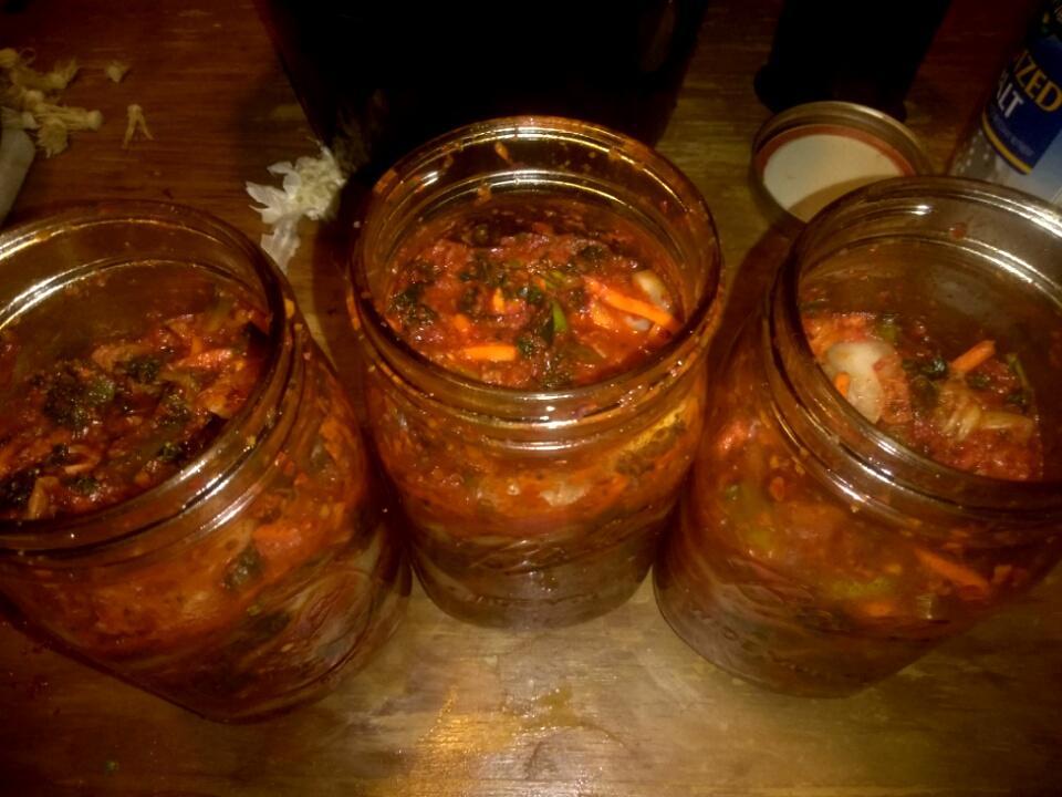 First attempt.. soaked in iodized salt though.. | Scrolller