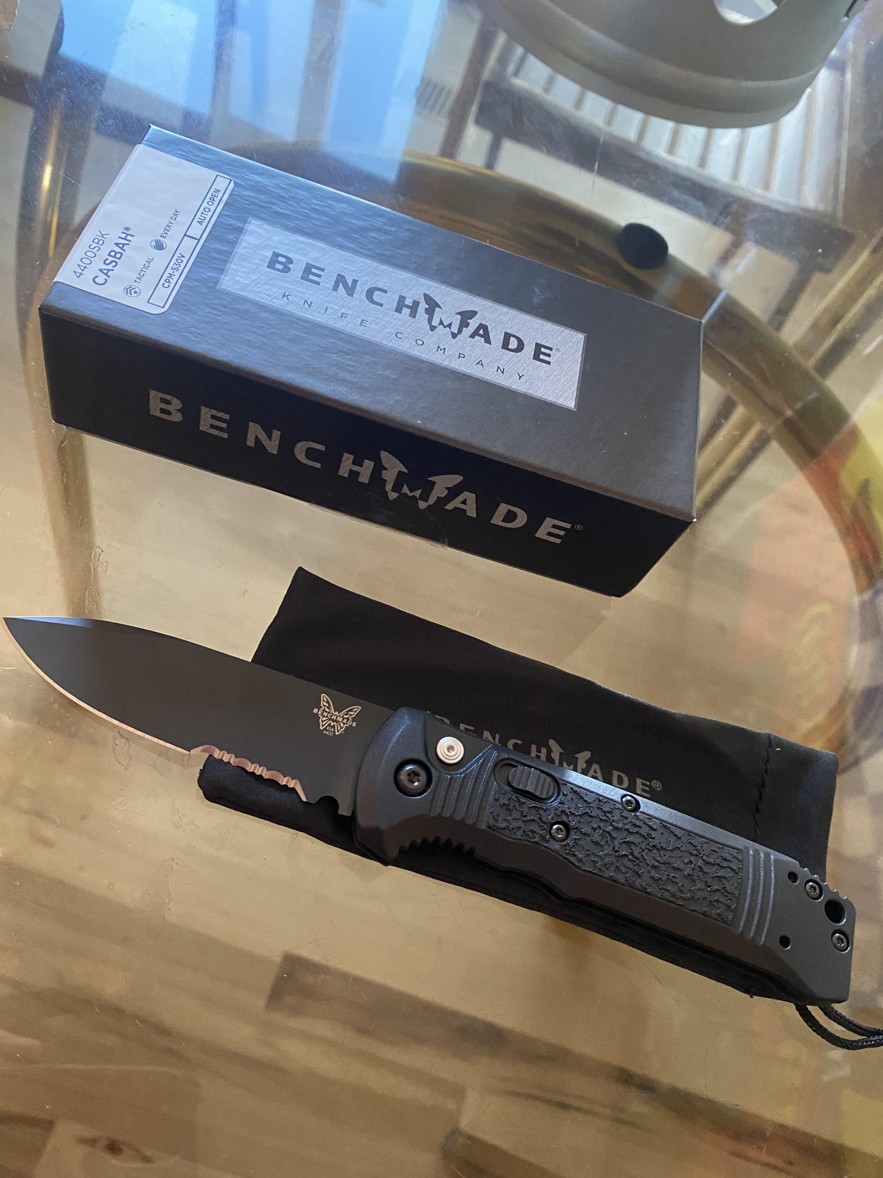 First Benchmade addition to the edc- Casbah auto open | Scrolller