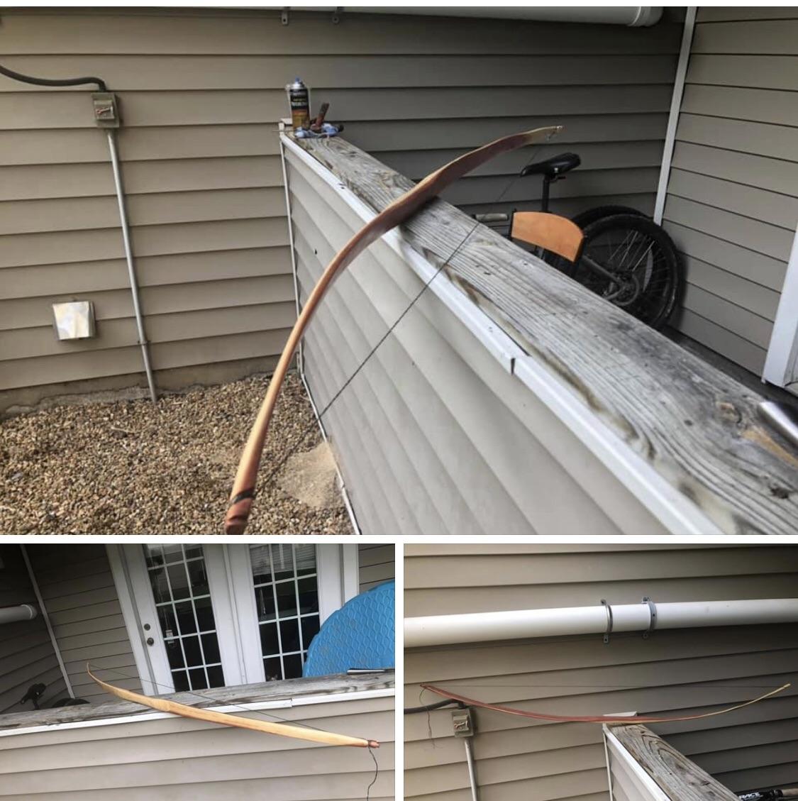 First bow. 68” Juniper | Scrolller