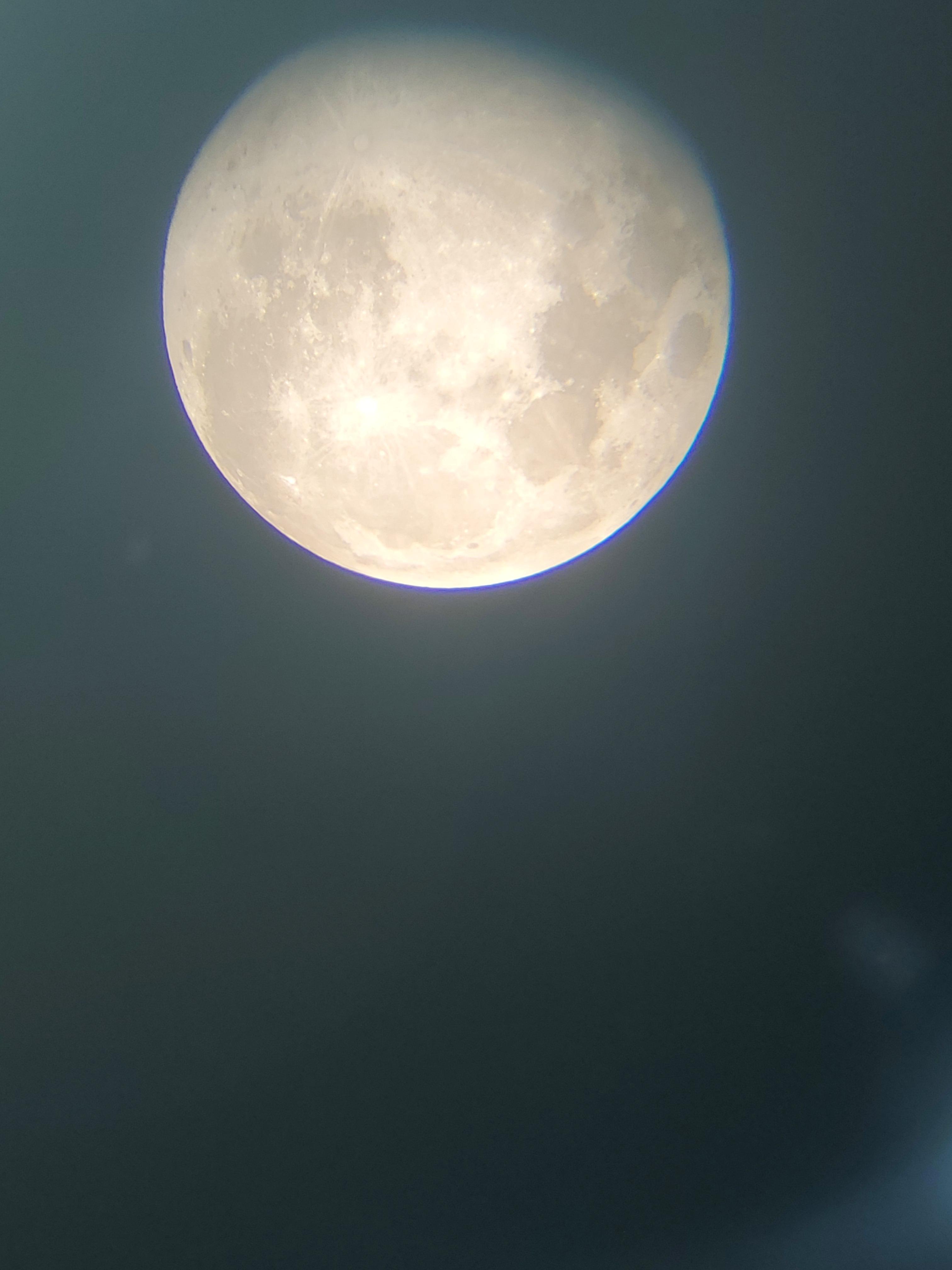 First captured through my telescope of the supermoon | Scrolller