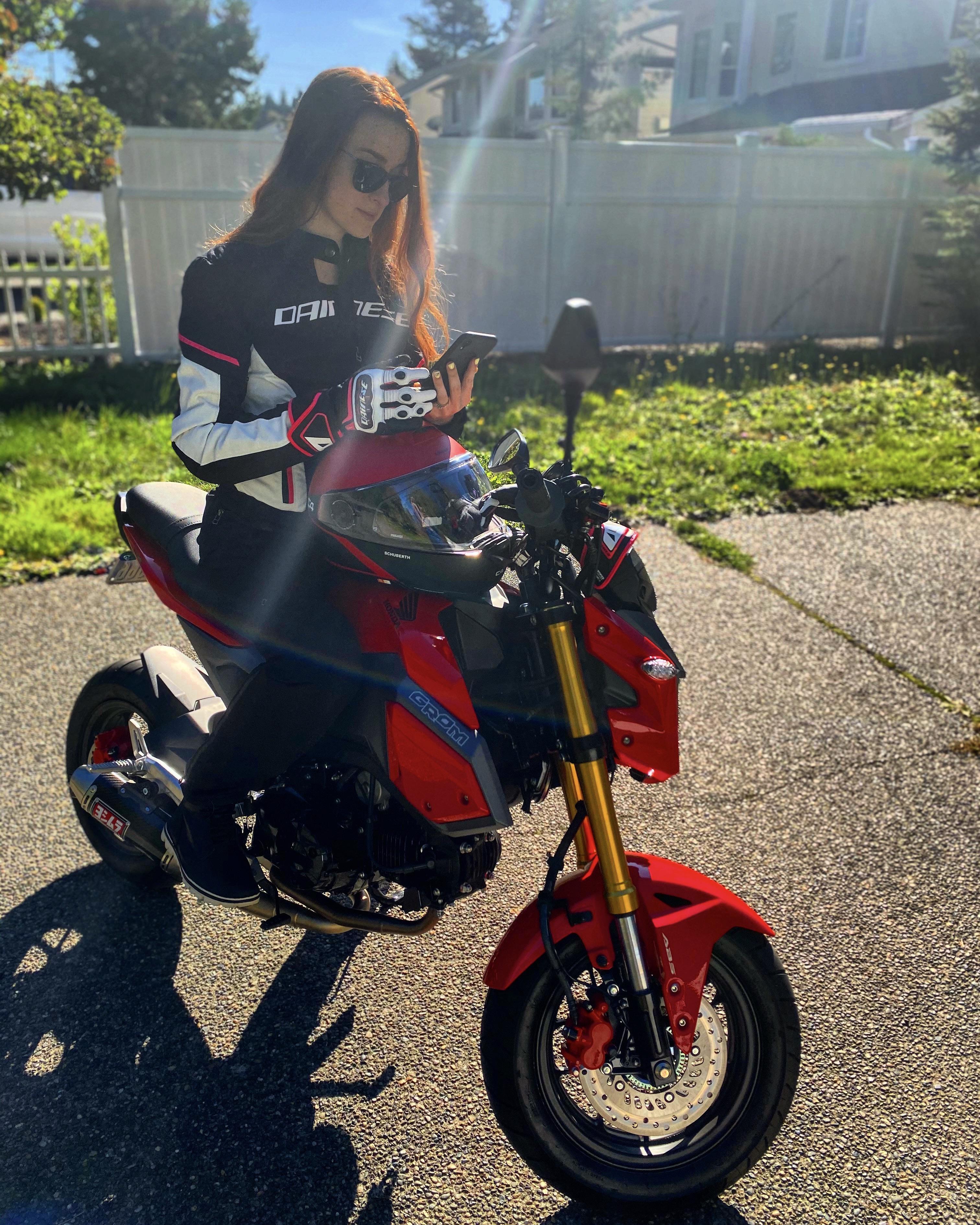 first day on the first bike! | Scrolller