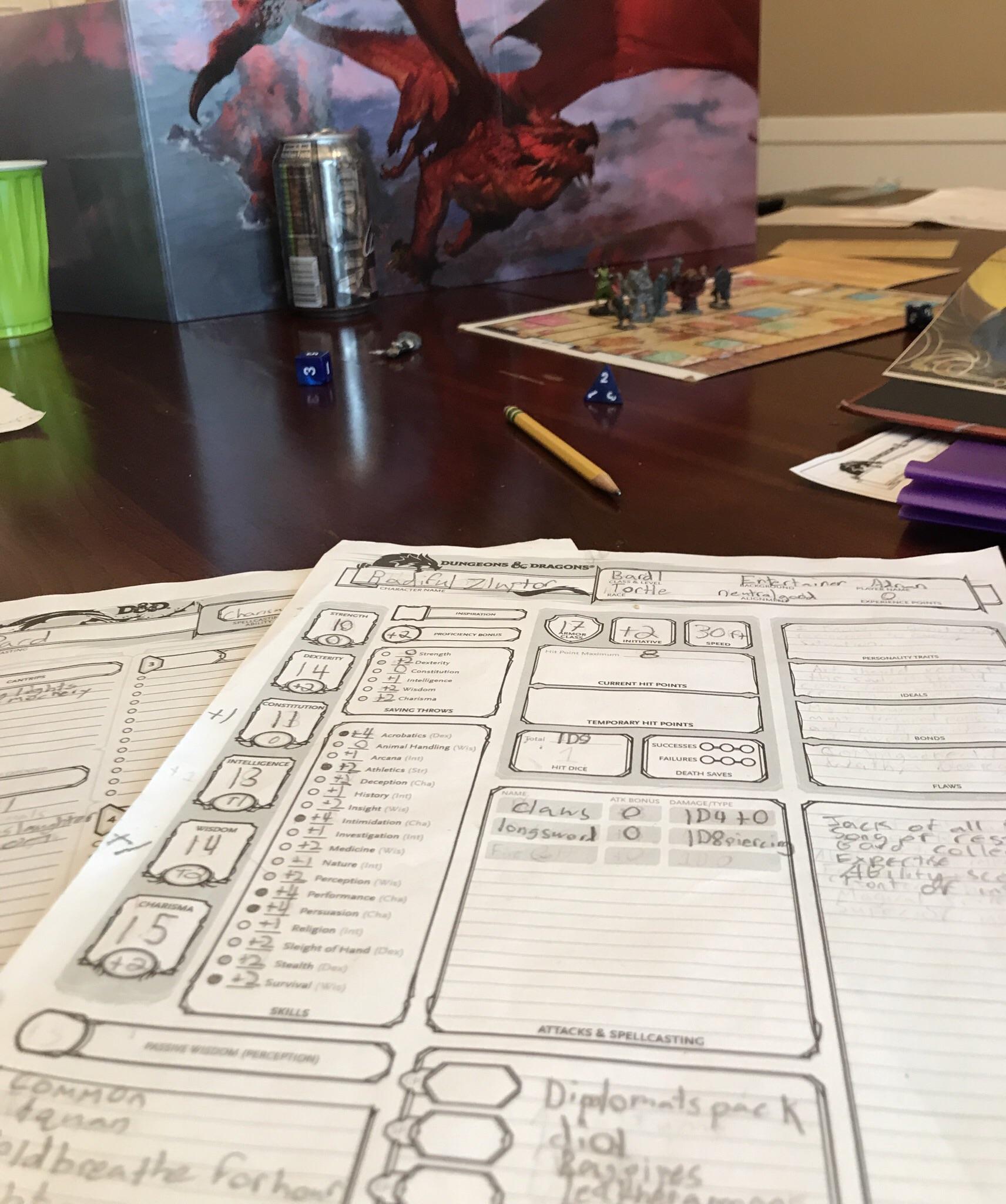 First dungeons and dragons campaign! | Scrolller