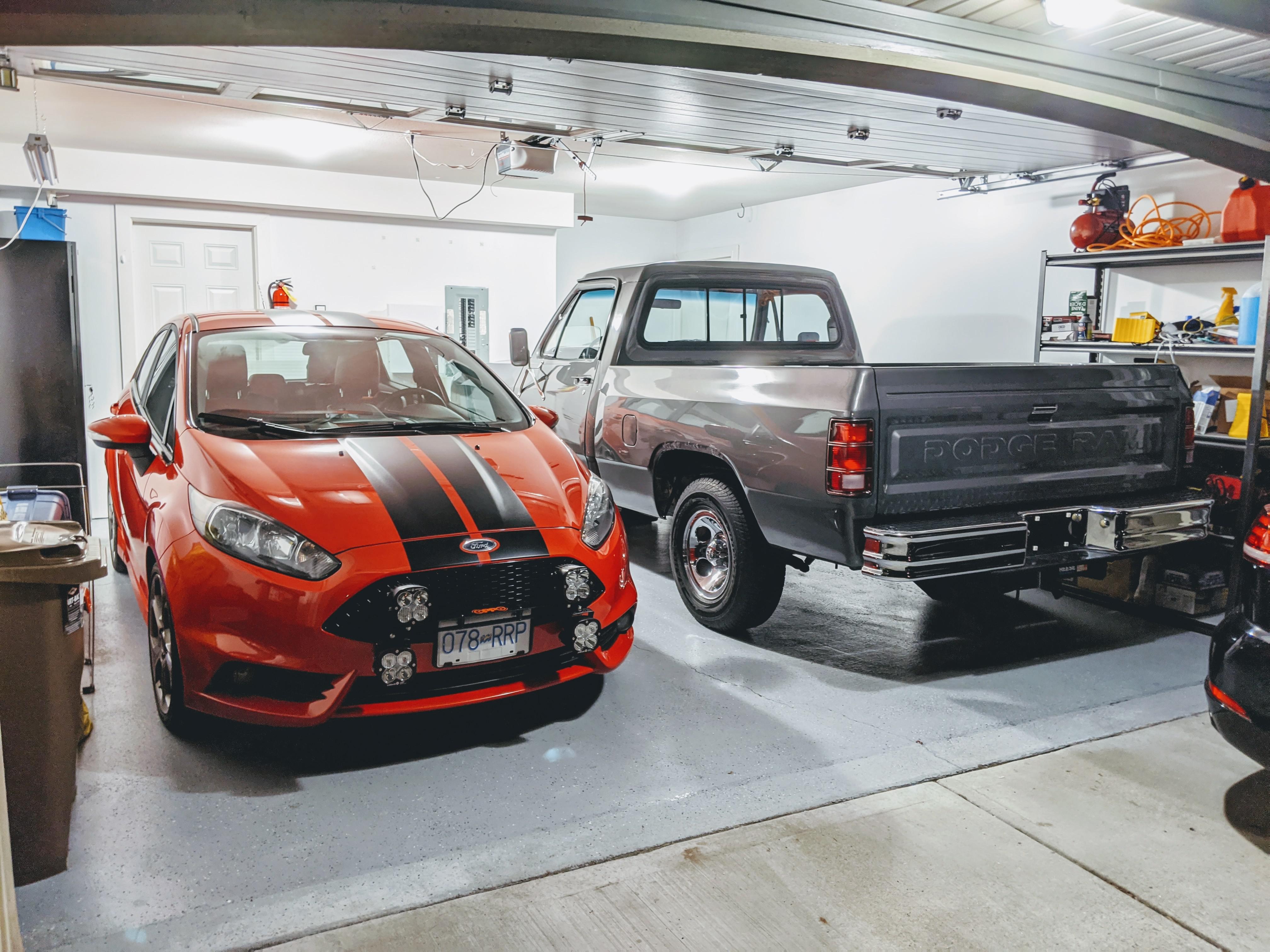 First Garage: Moved in 3 weeks ago (Paint & Epoxy) | Scrolller