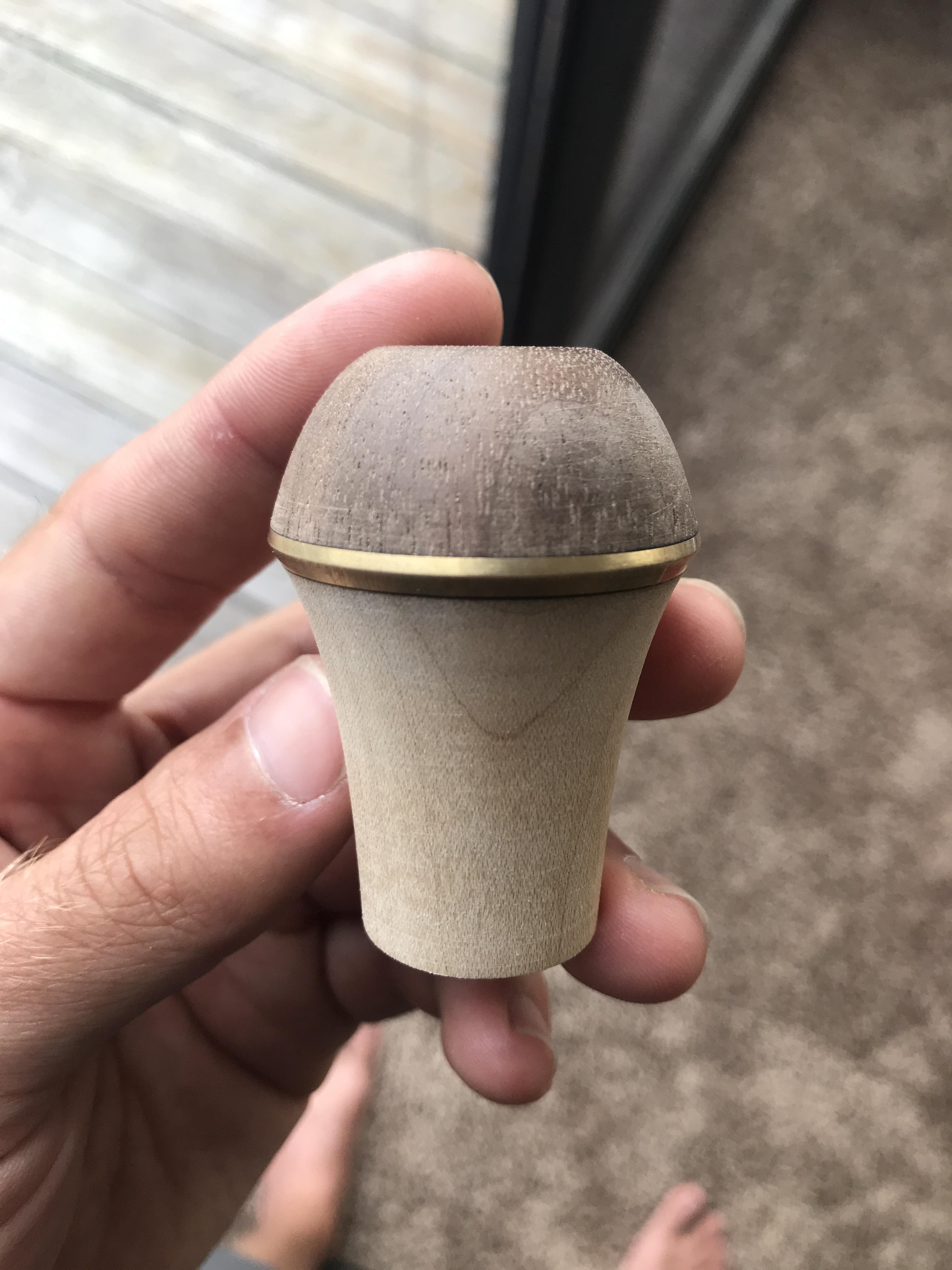 First go at custom vise knobs. 7 more to go | Scrolller