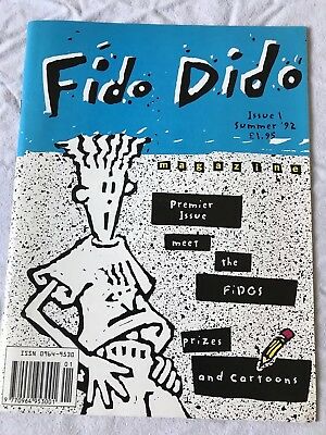 First issue of Fido Dido Magazine from 1992 | Scrolller