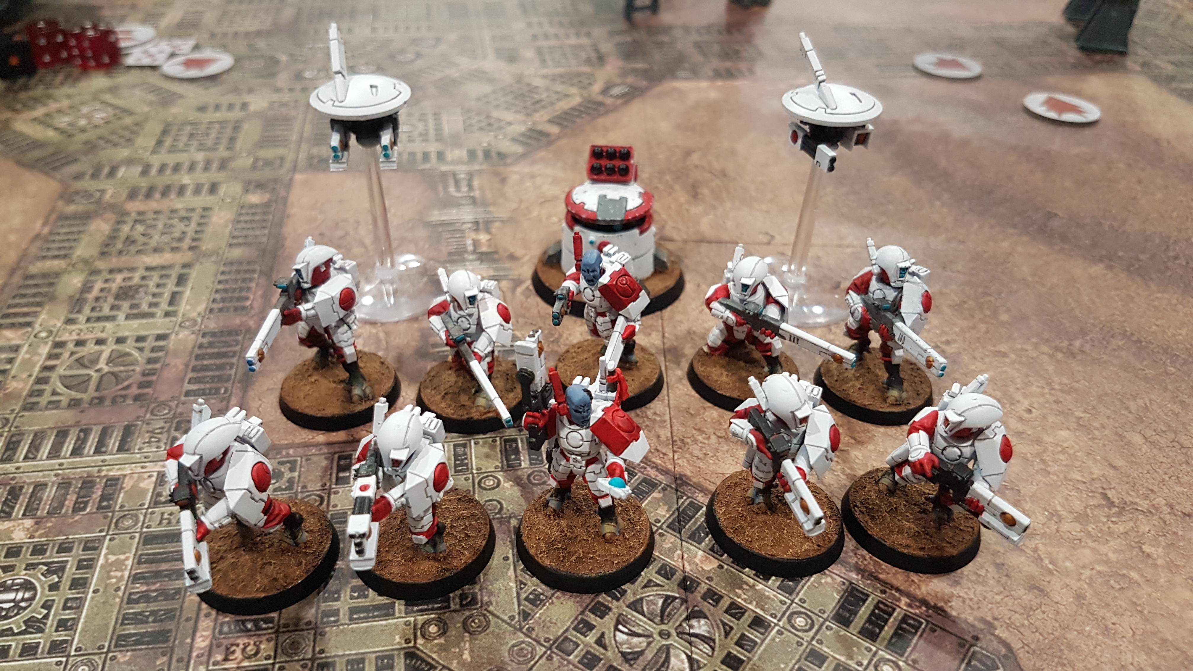 First kill team finished, from the starter set. | Scrolller