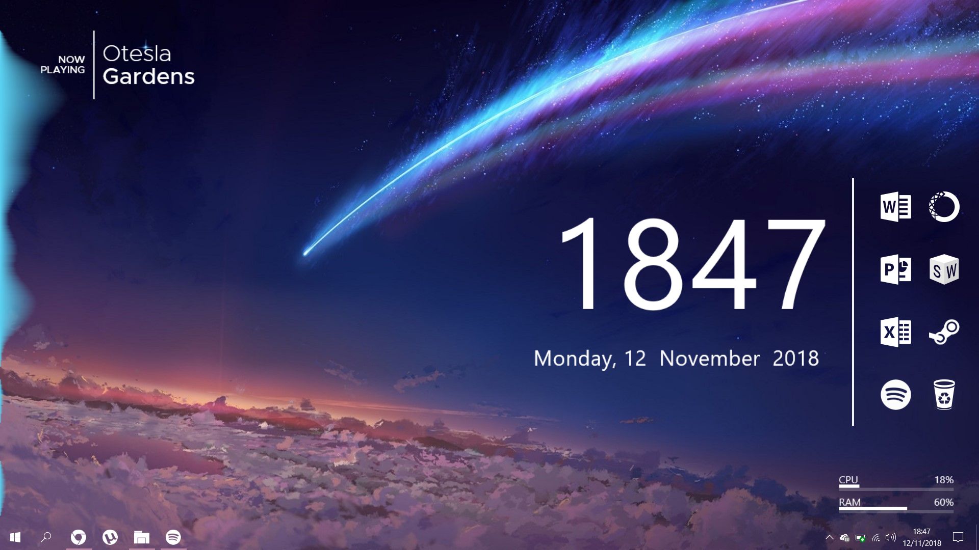 First layout on the new laptop | Scrolller