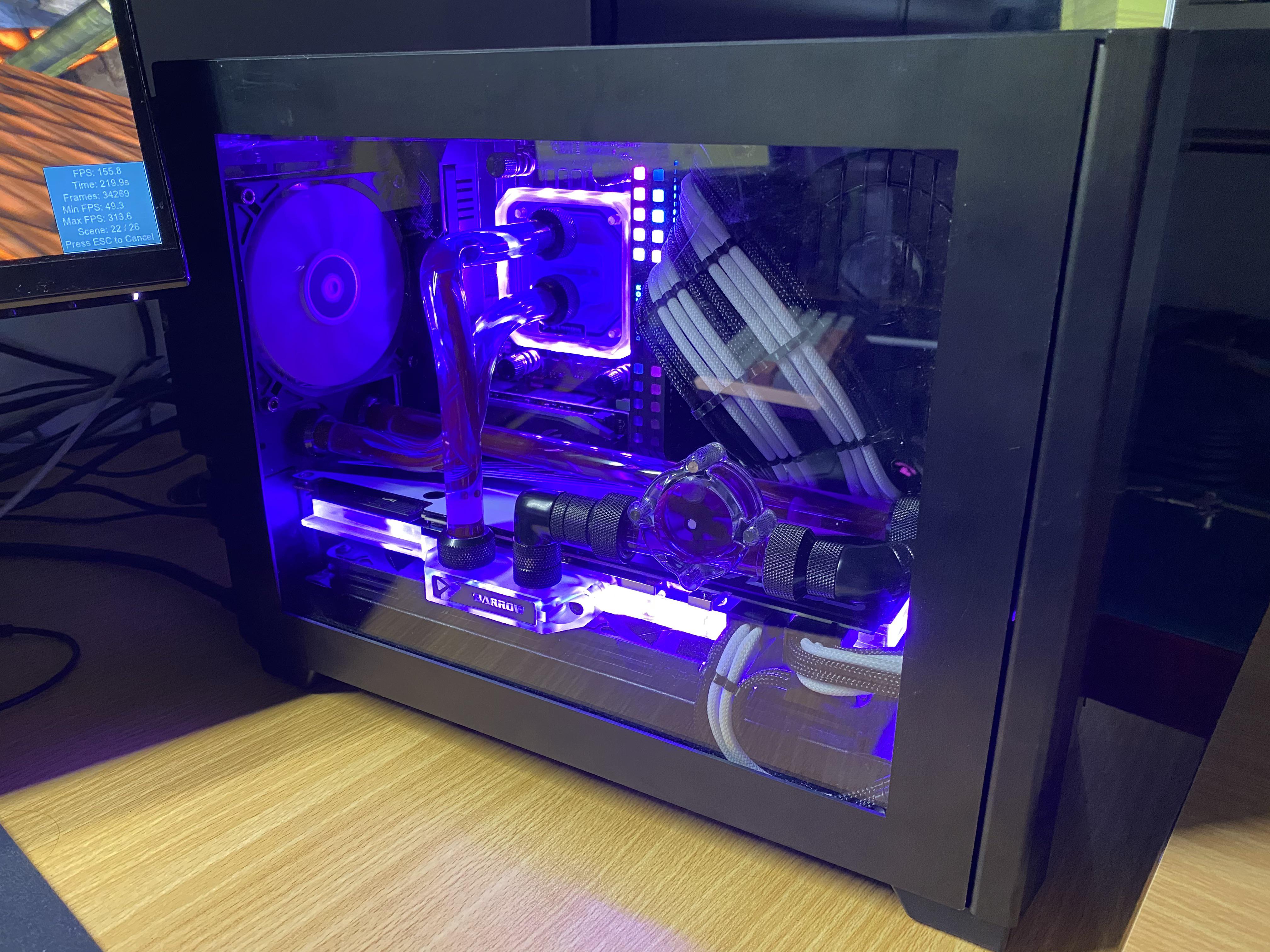 First Loop inside M1 finally done. *pardon the cables* | Scrolller