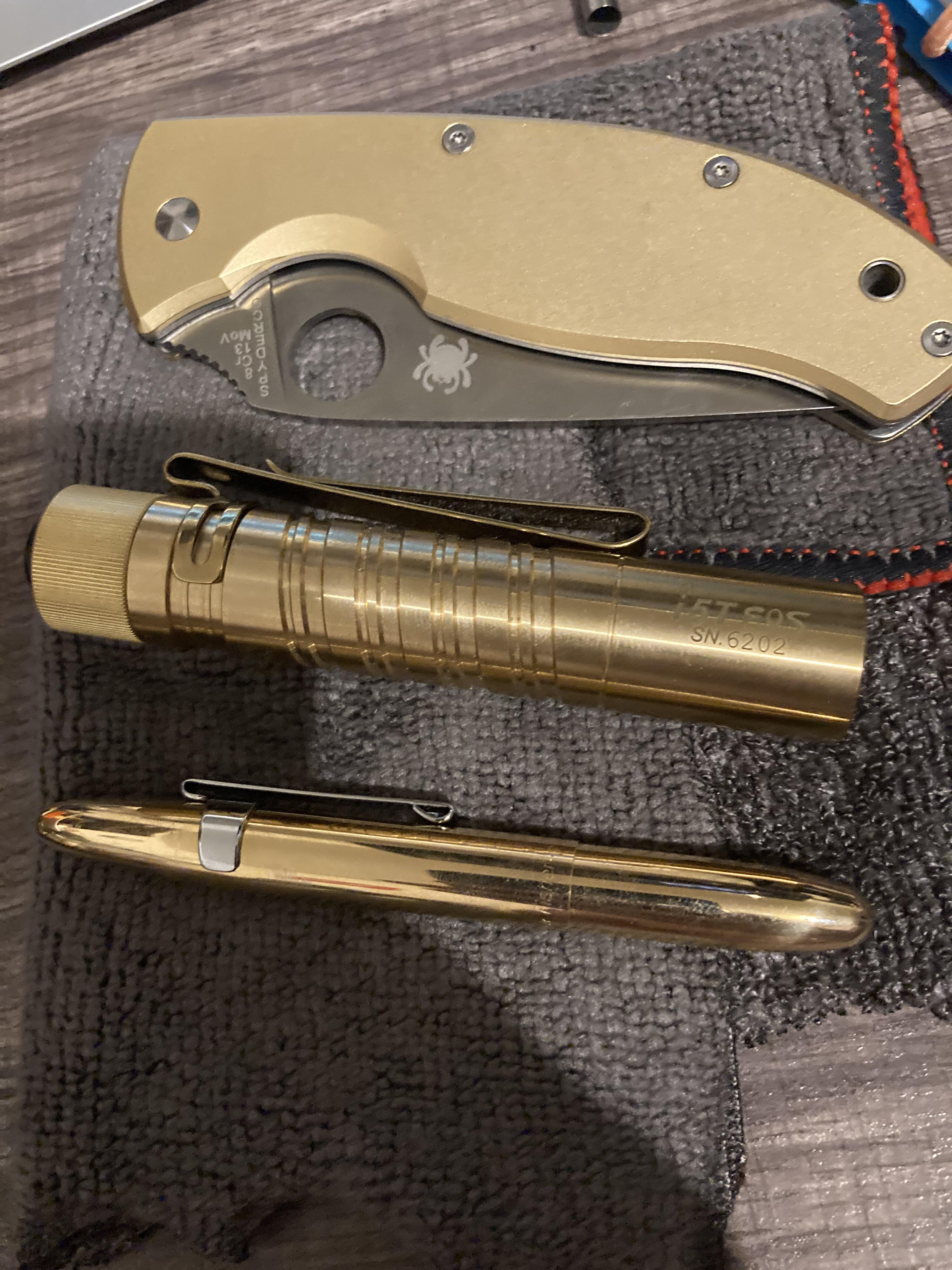 First matching metal that isn’t steel. Kicking brass | Scrolller