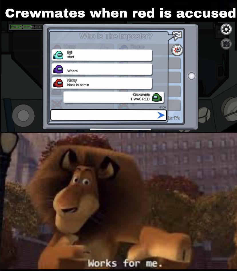 First meme, red sus | Scrolller