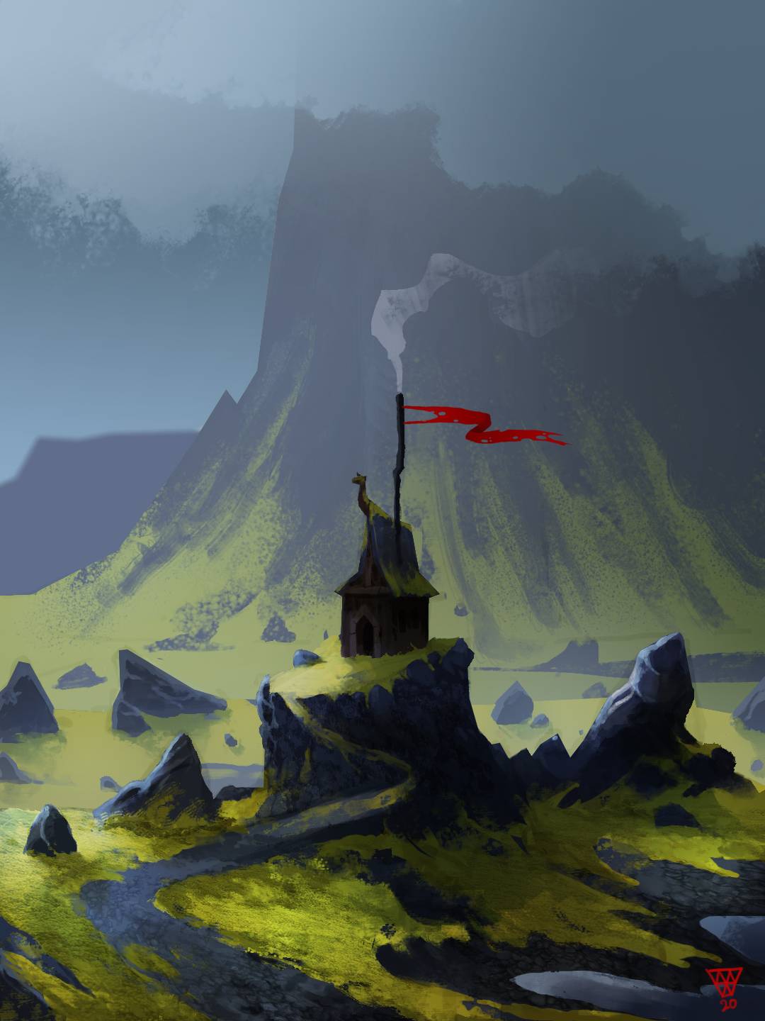 First piece after a six months long artblock from getting laid off of my dream job | Scrolller