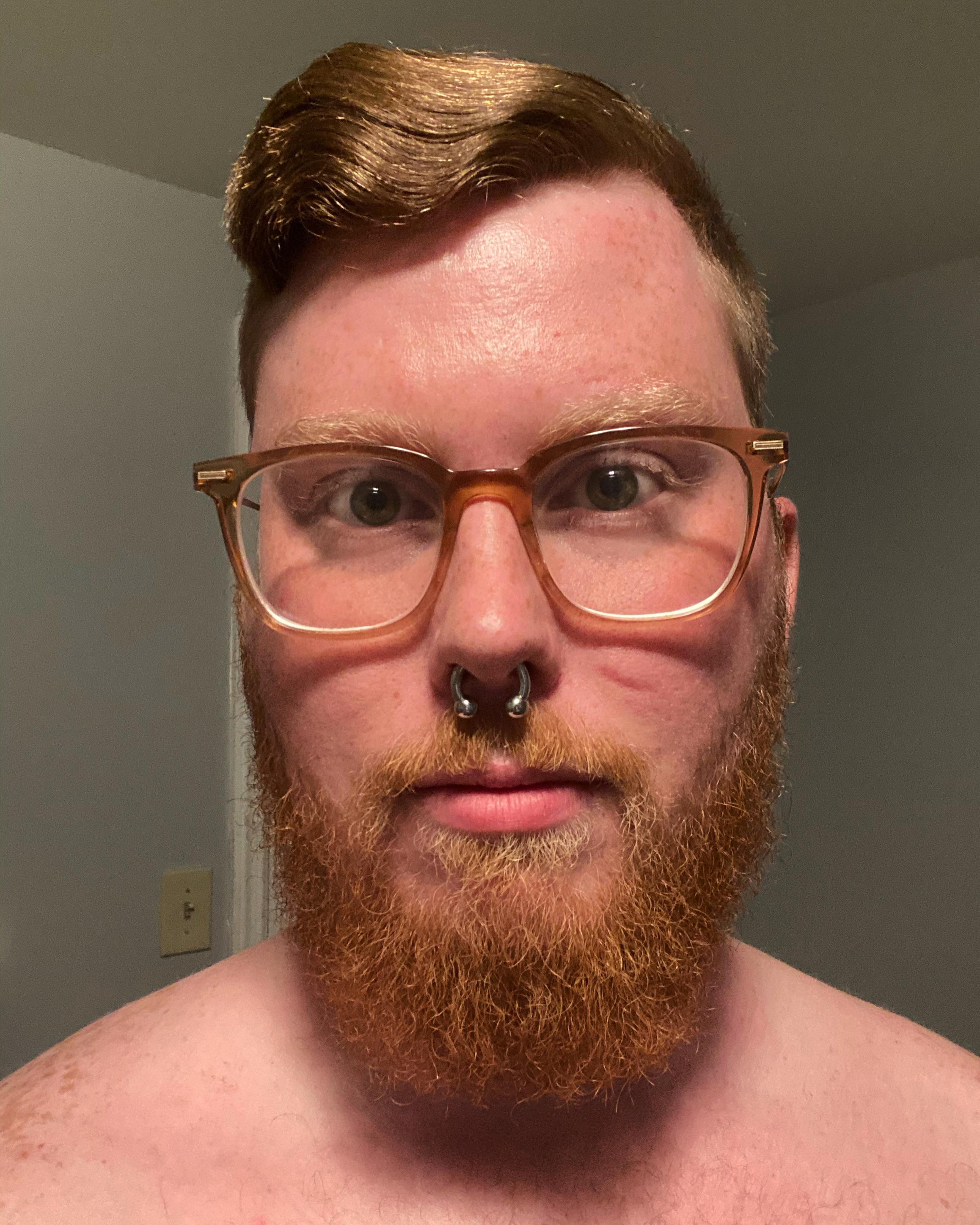 First piercing! 10g septum. How’s it look?? | Scrolller