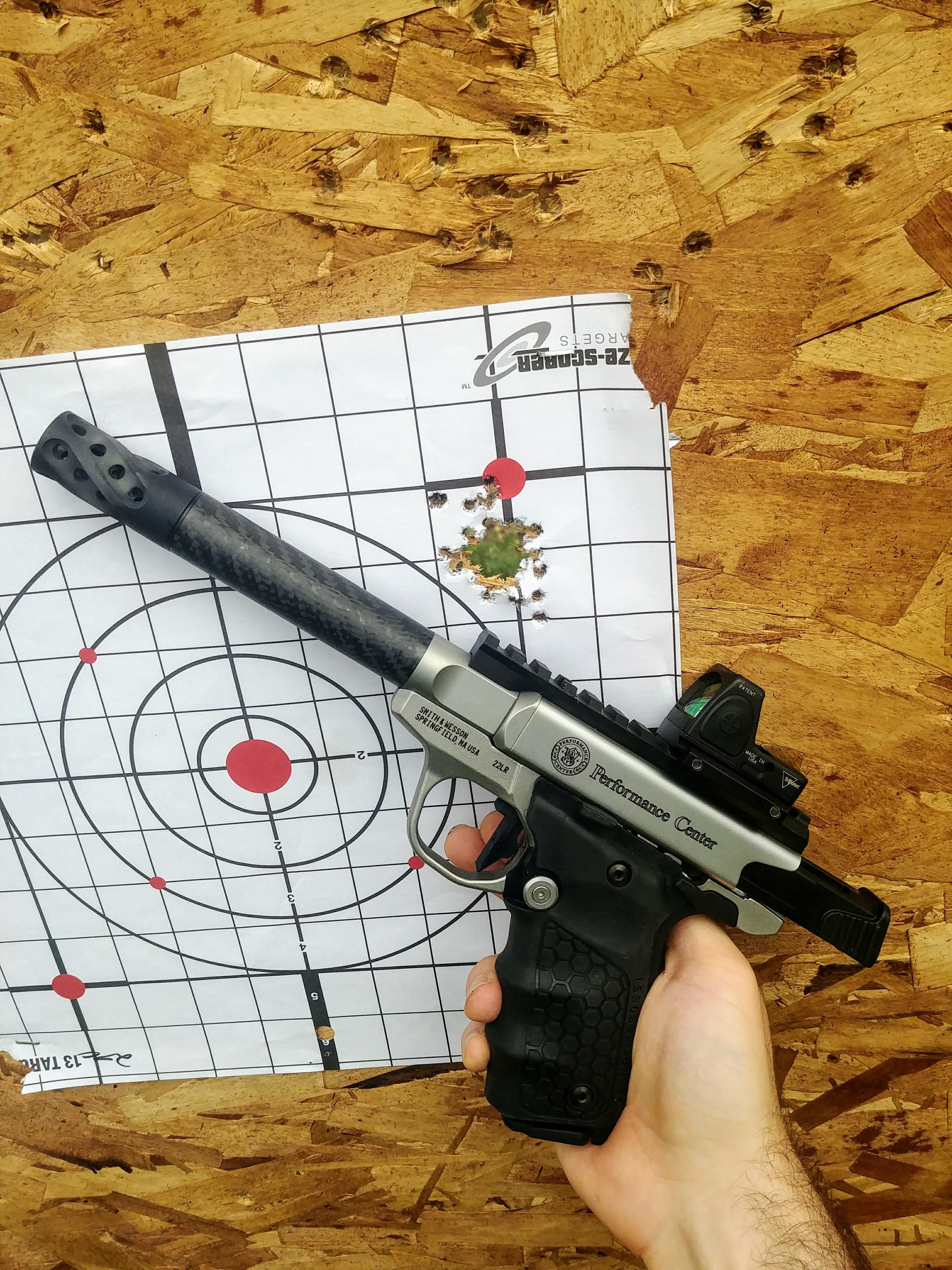 First range day with my new 22 pistol (S&W sw22 victory) | Scrolller