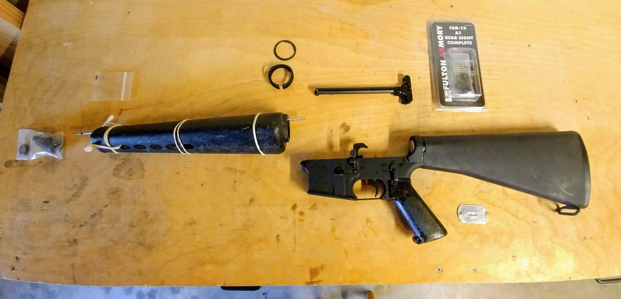 First retro build, M16A1-ish | Scrolller